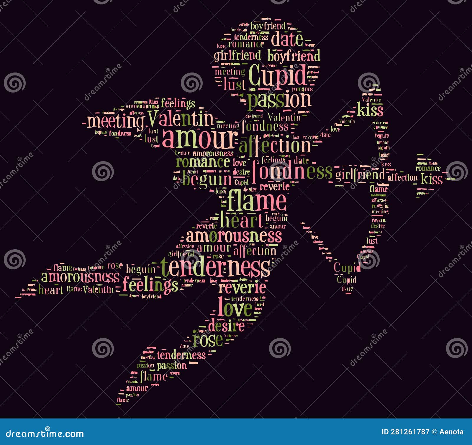 Love Tag Cloud - Vector Illustration Stock Vector - Illustration of ...