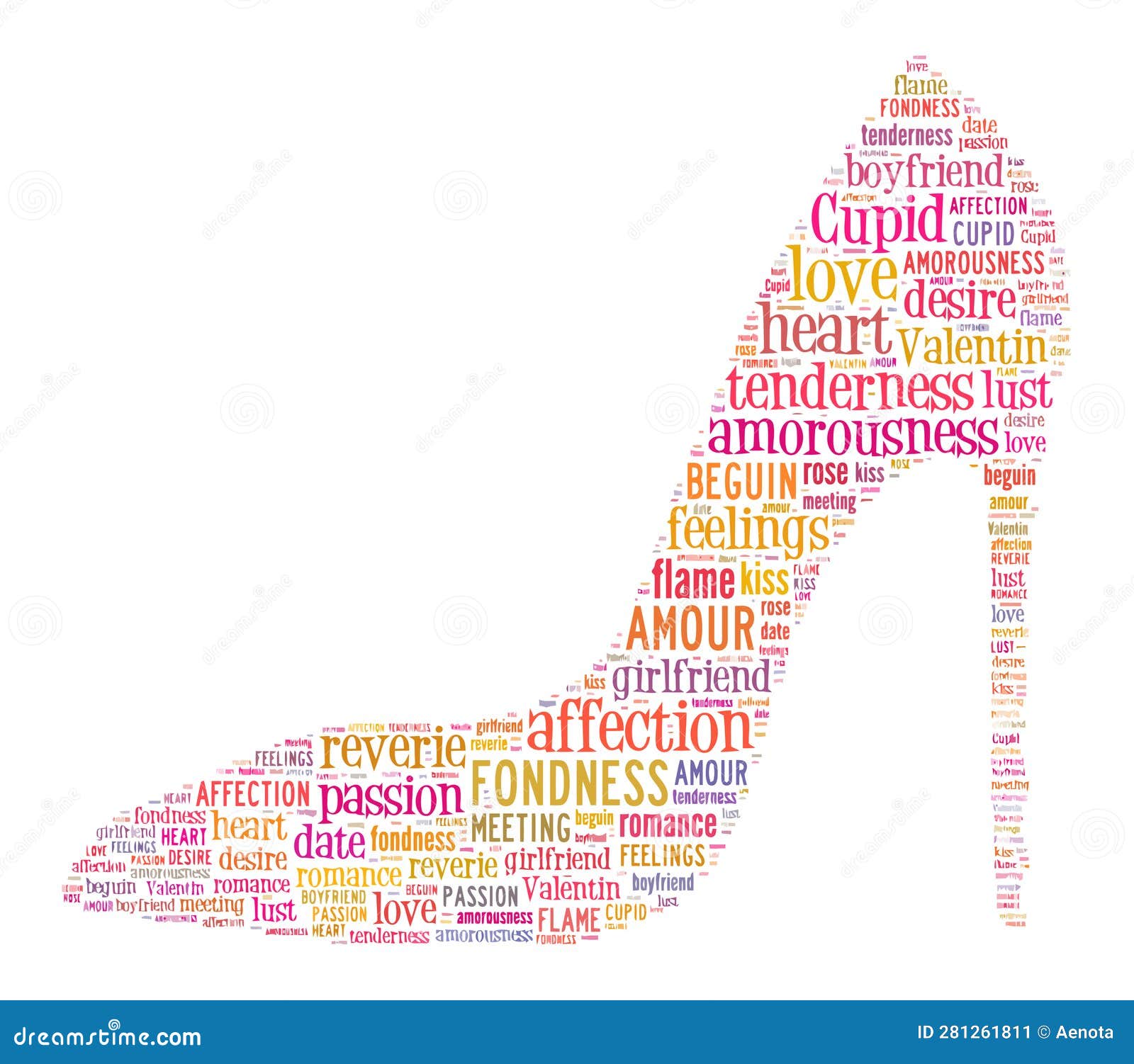 Love Tag Cloud - Vector Illustration Stock Vector - Illustration of ...