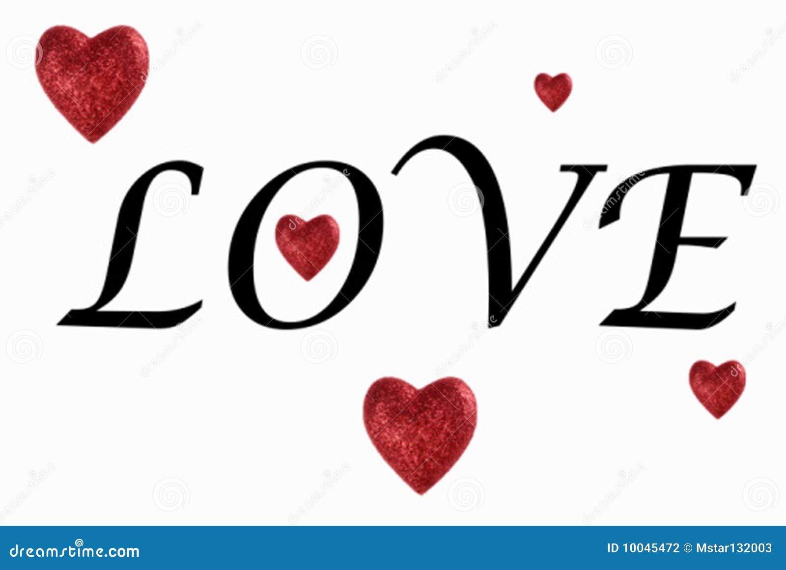 Love text stock illustration. Illustration of valentine - 10045472
