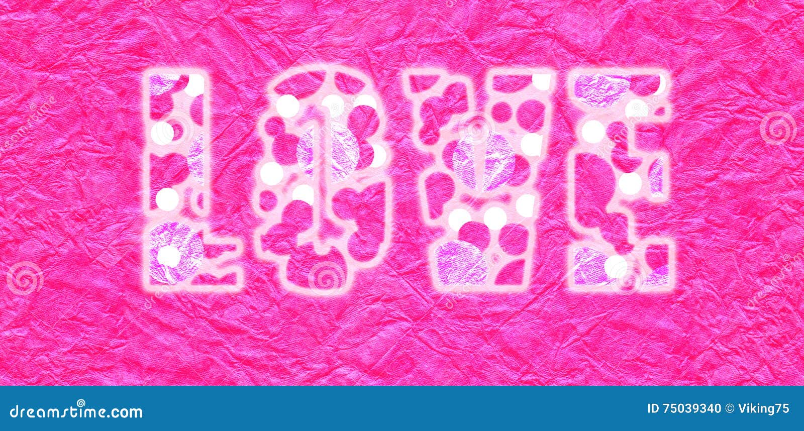 Love text white bokeh stock illustration. Illustration of graphic ...