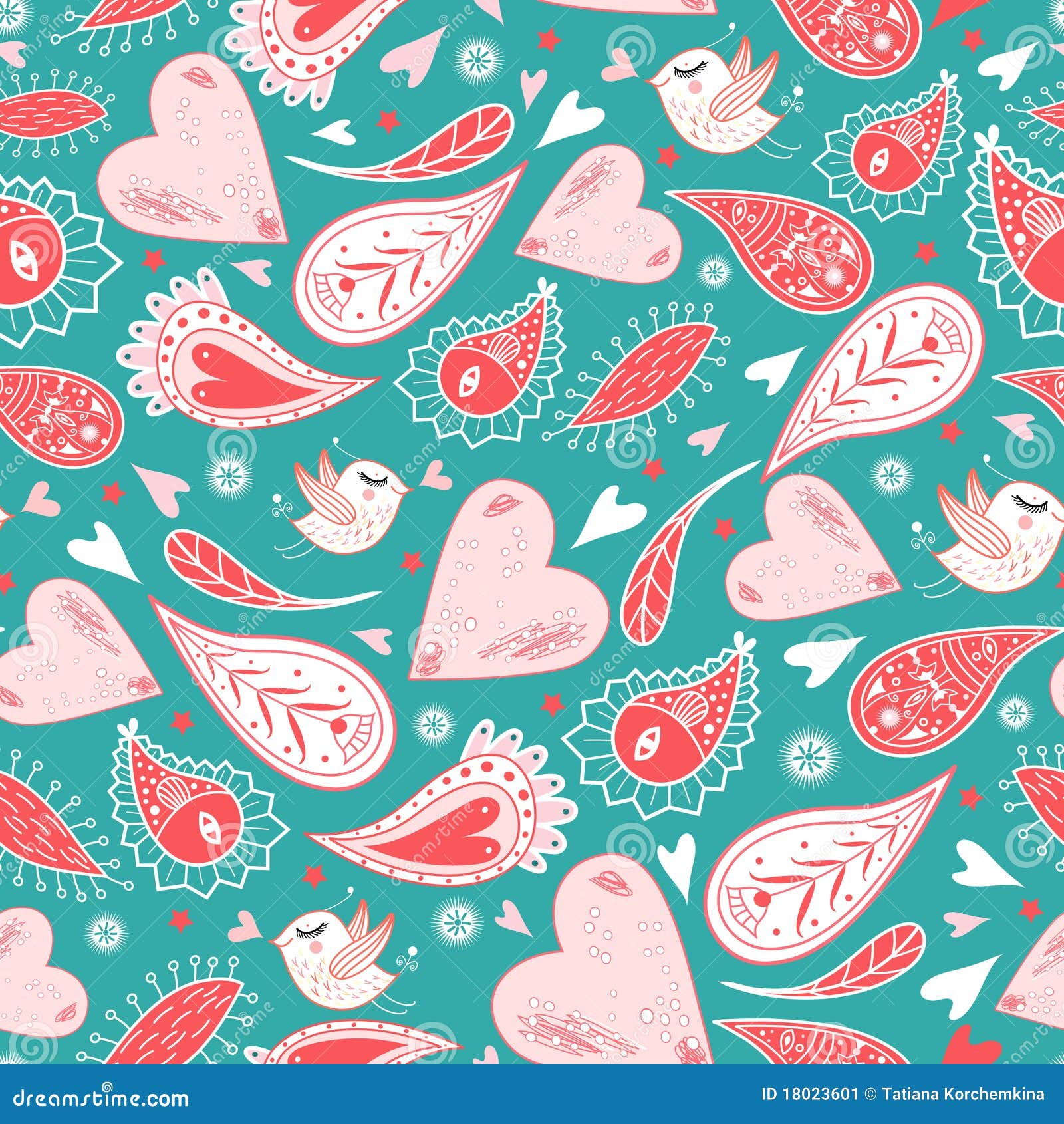 Love the Texture of Decorative Elements Stock Vector - Illustration of ...