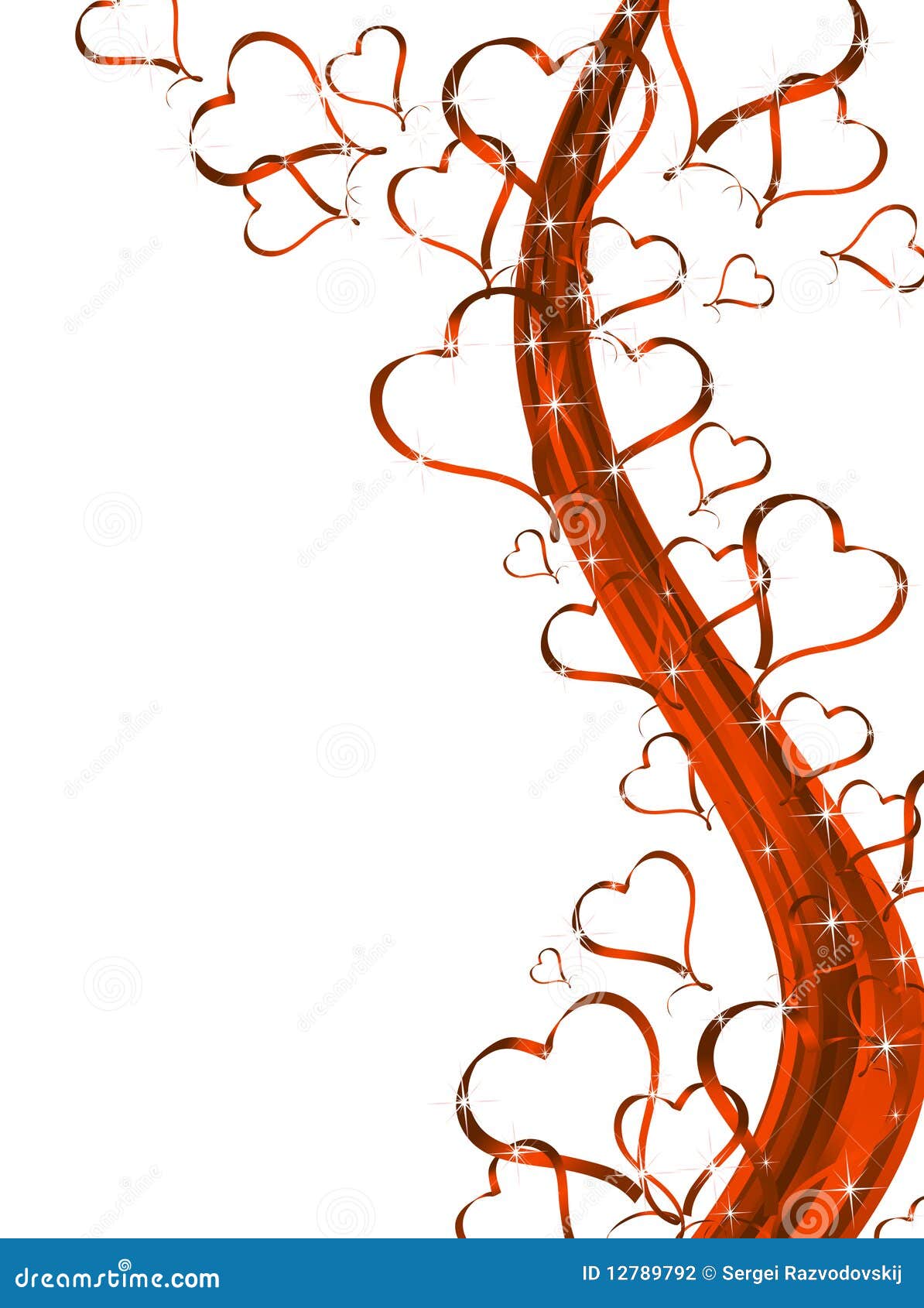 Love tree stock vector. Illustration of love, abstraction - 12789792