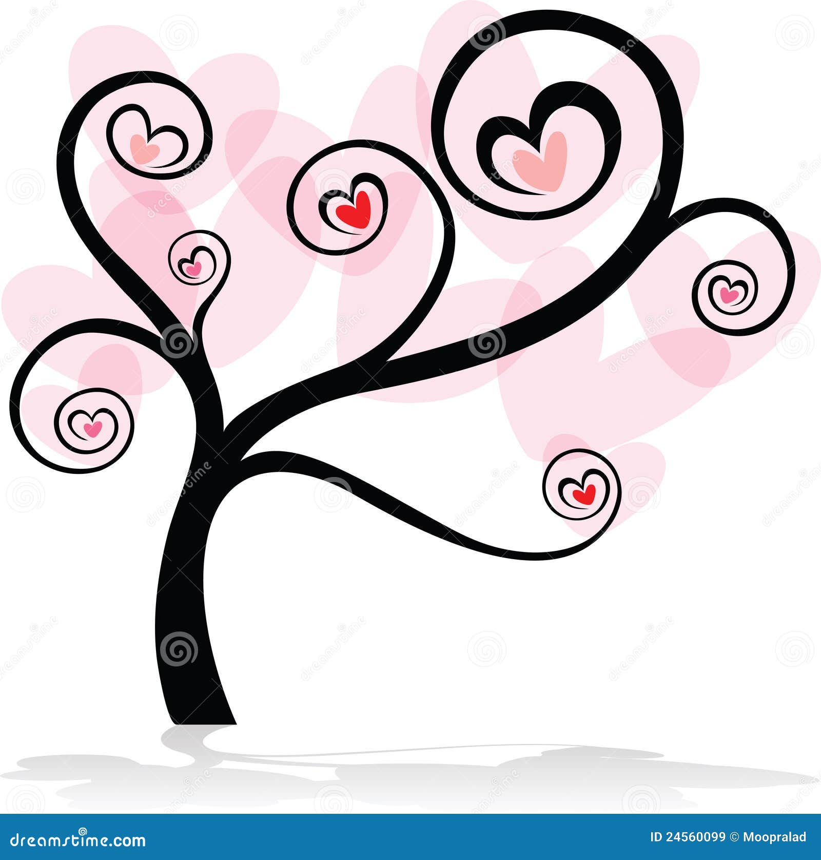 Love Tree Background Stock Illustrations – 57,959 Love Tree Background ...