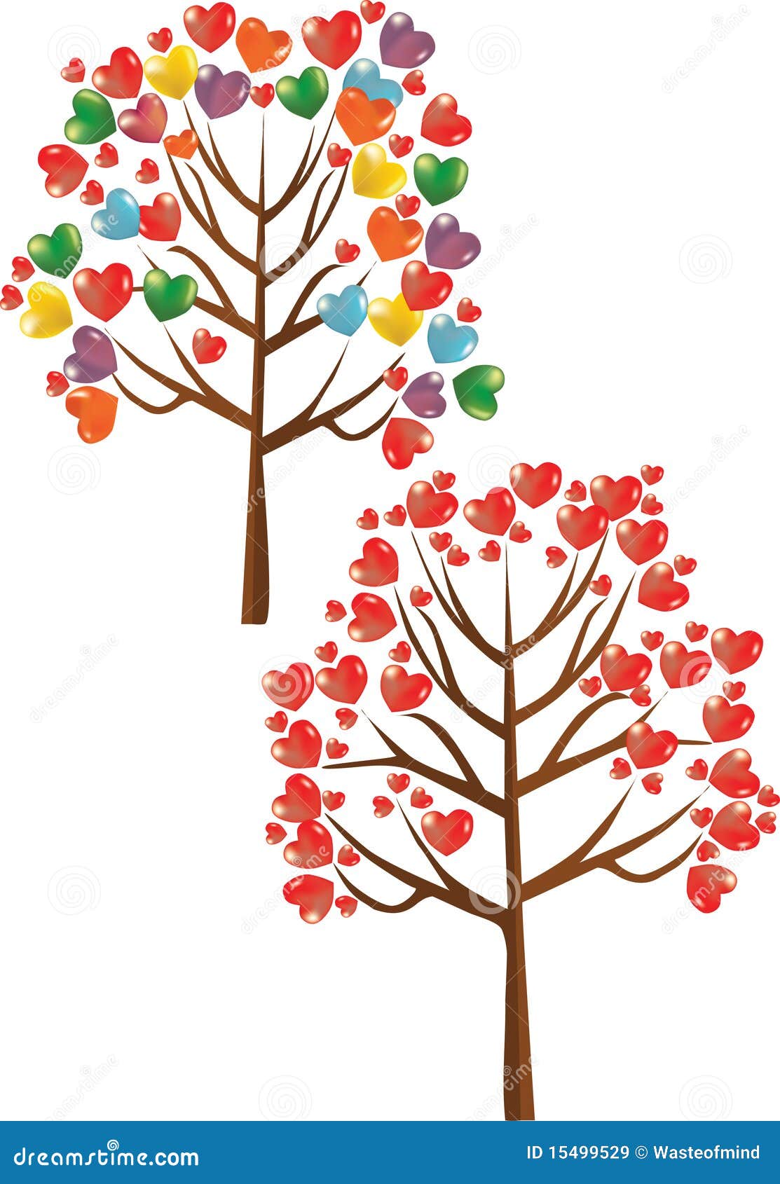 Love Trees Picture. Image: 15499529