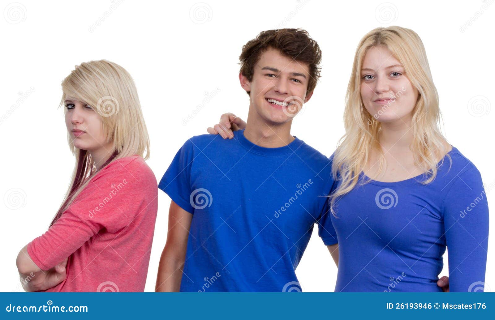 The love triangle stock photo. Image of lovers, friends - 26193946