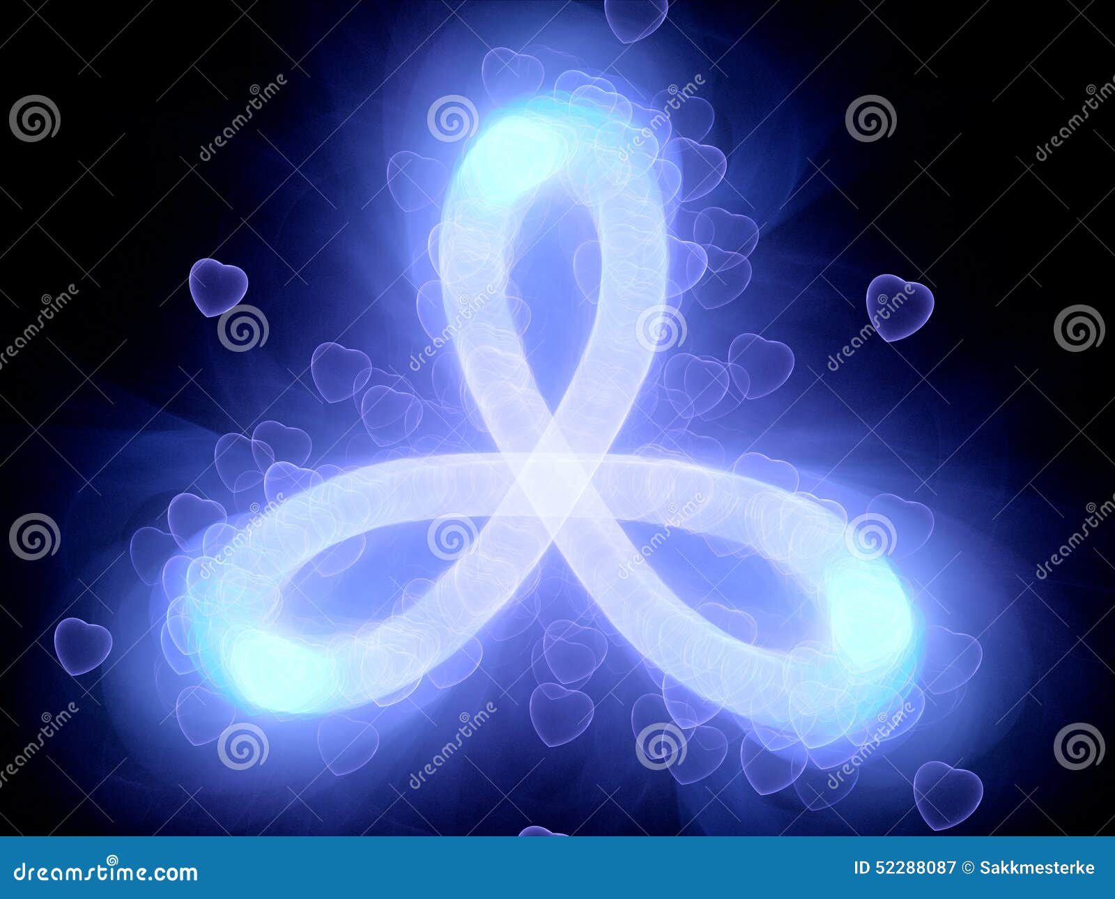 Love Triangle Black Icon, Vector Sign On Isolated Background. Love ...