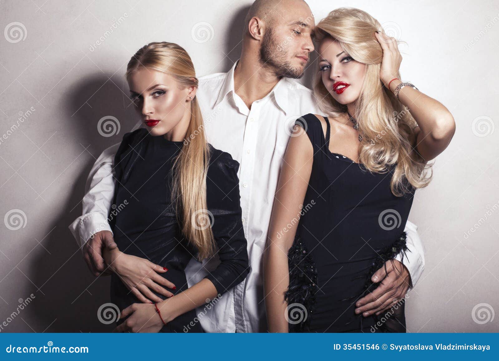 Love triangle stock photo. Image of black, love, luxury - 35451546
