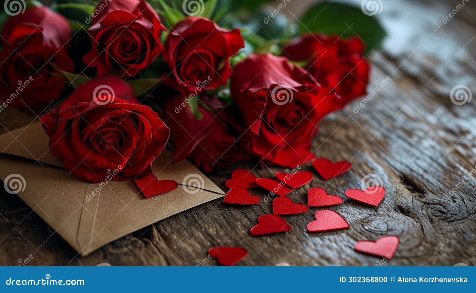 Love Unfolding: Roses and Whispers from the Heart Stock Photo - Image ...