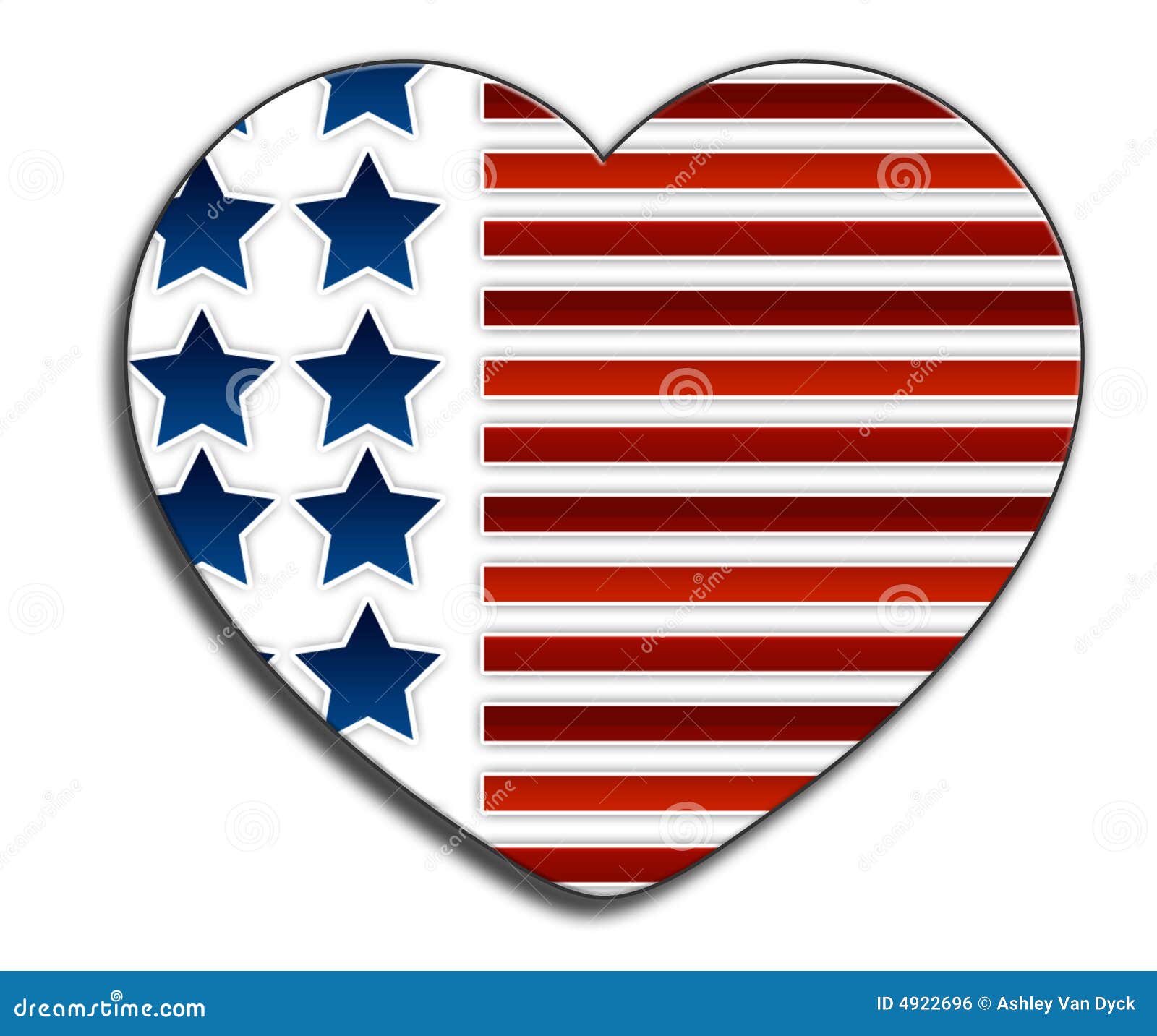 Love USA stock vector. Illustration of blue, passionate - 4922696