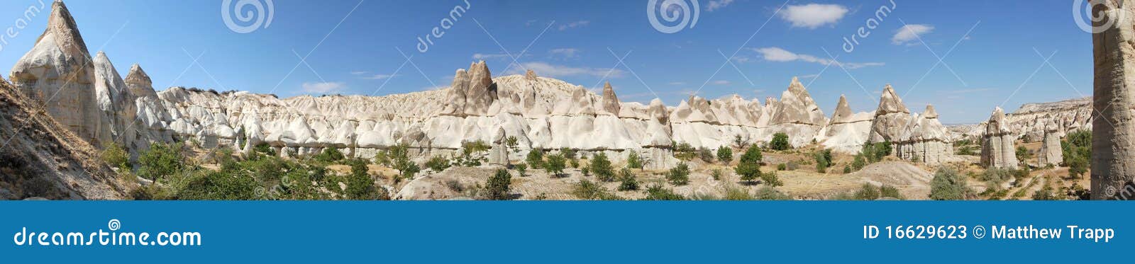 Love Valley in Cappadocia Panoramic Stock Image - Image of phallus ...