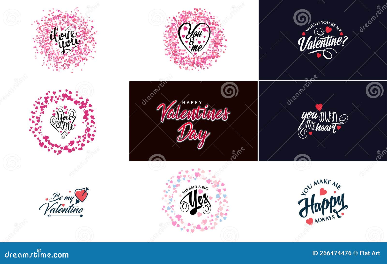 Love Word Art Design with a Heart-shaped Background and a Sparkling ...