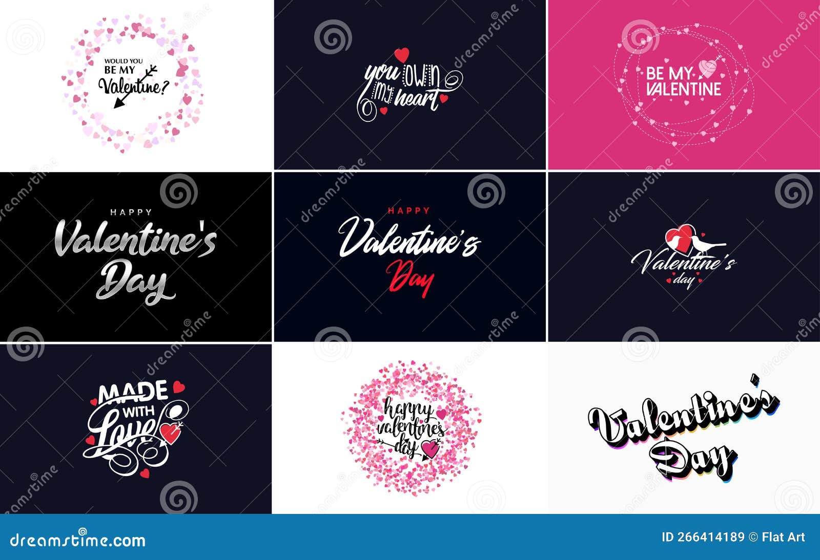 Love Word Art Design with a Heart-shaped Gradient Background Stock ...