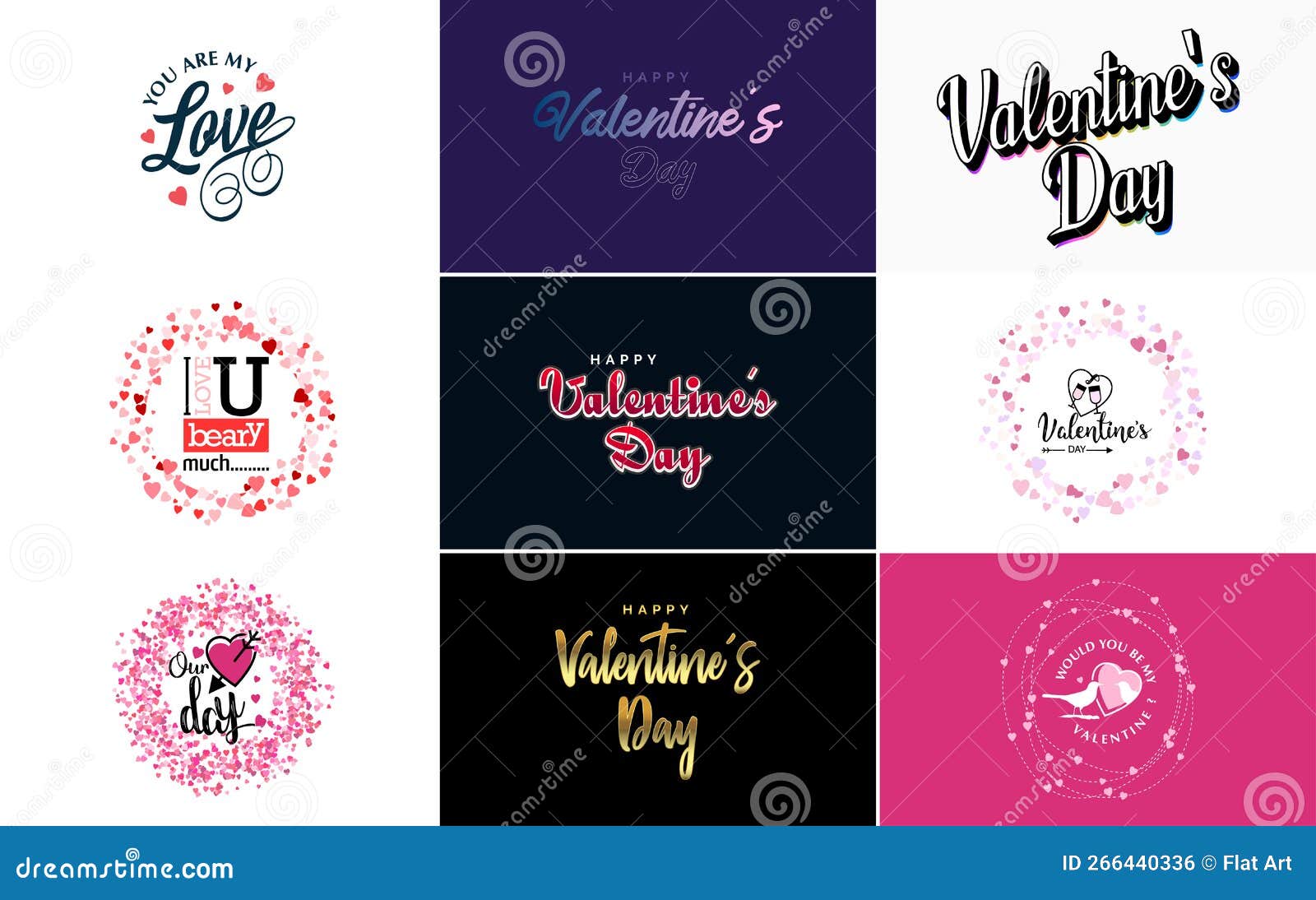 Love Word Art Design with a Heart-shaped Gradient Background Stock ...