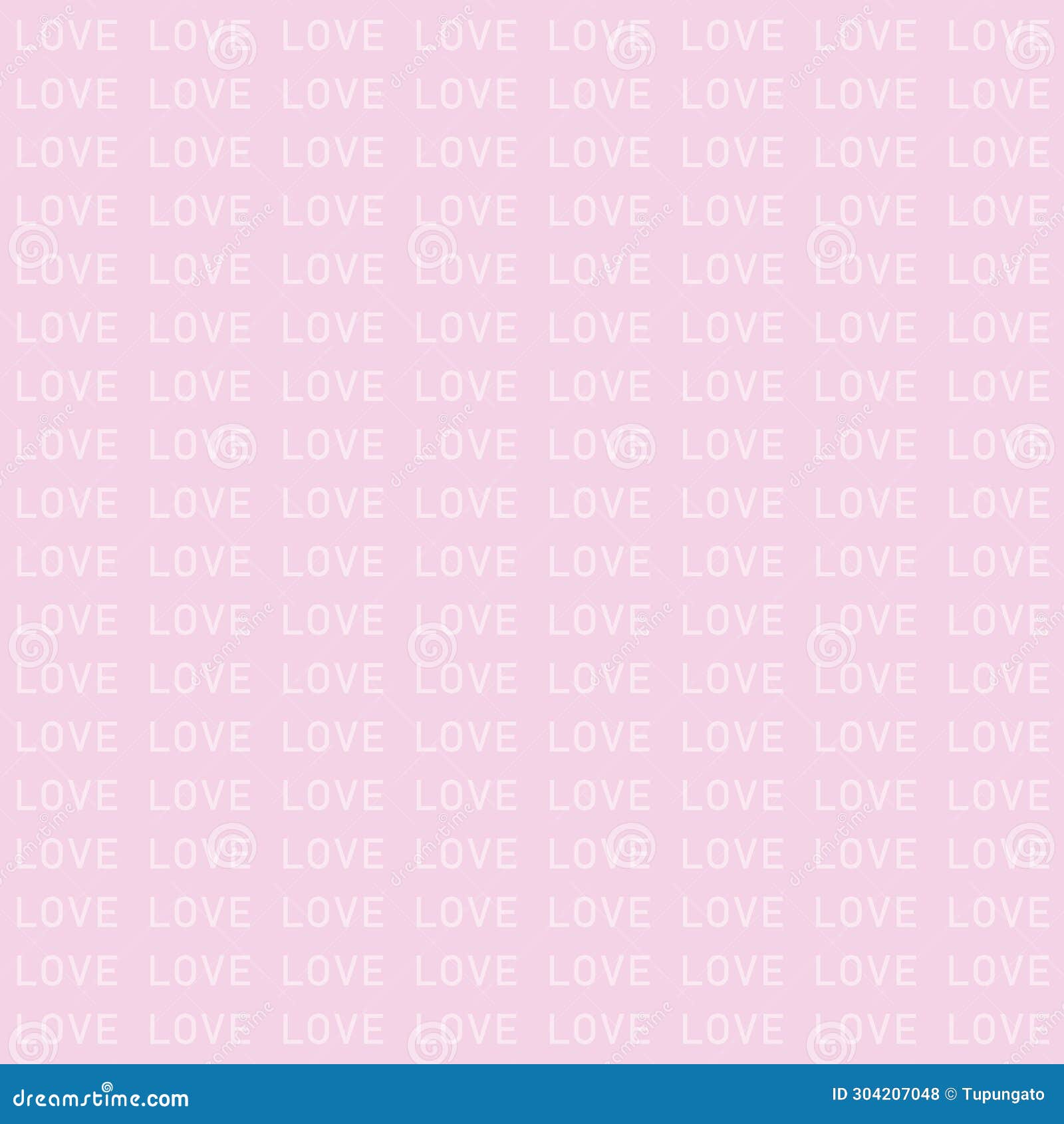 Love Word Content Background Stock Vector - Illustration of romantic ...