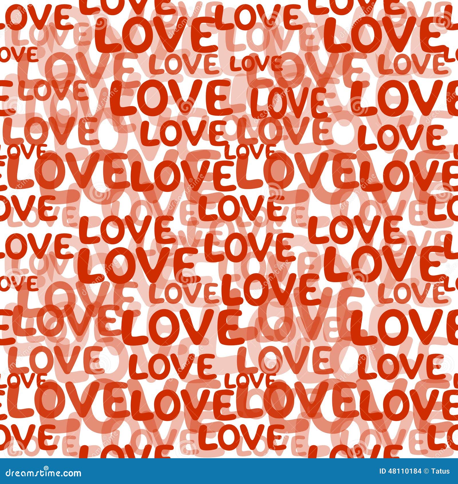 Love word seamless pattern stock vector. Illustration of decorative ...