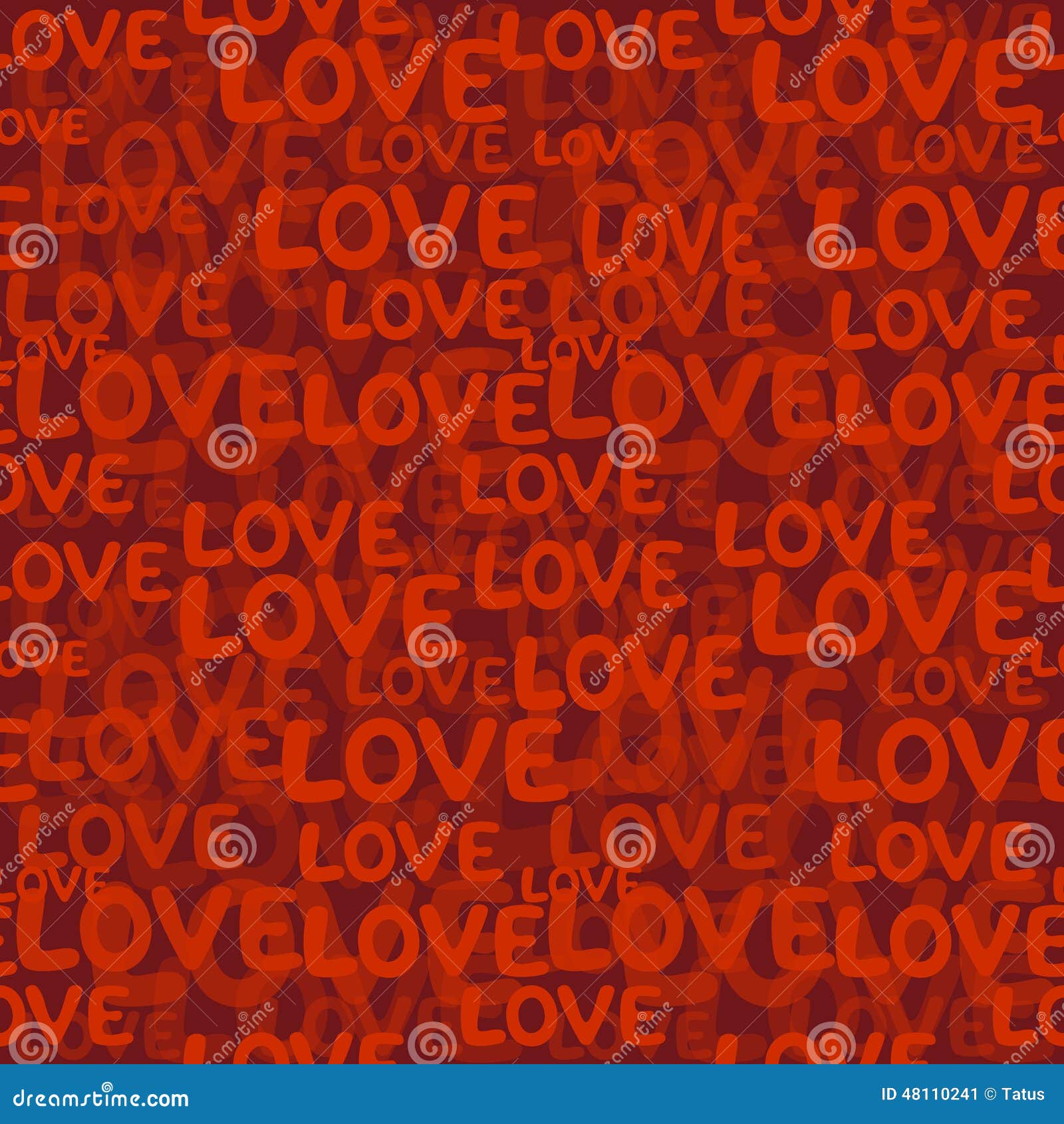 Love word seamless pattern stock vector. Illustration of isolated ...