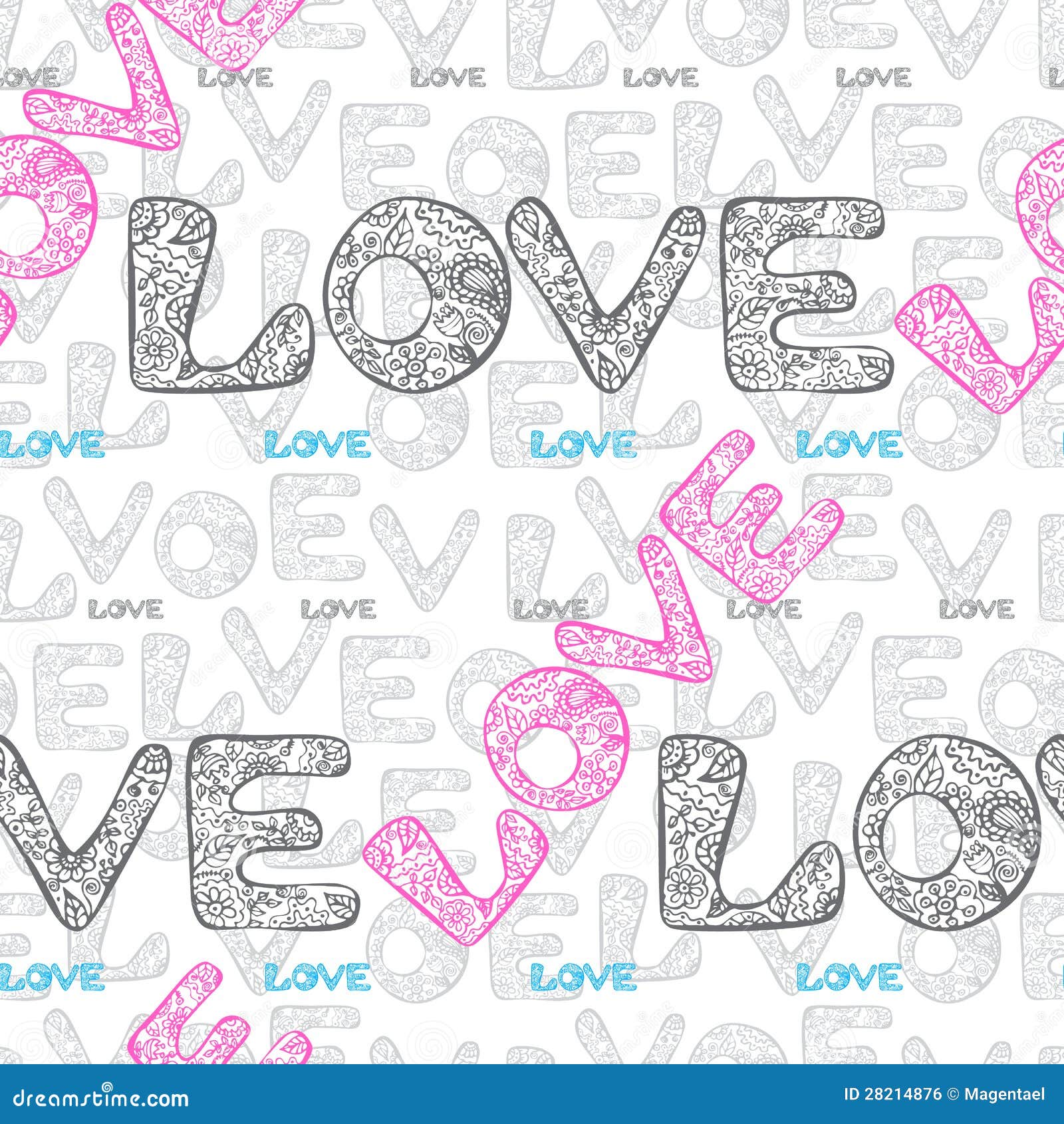 Love wrapping paper stock illustration. Illustration of design - 28214876
