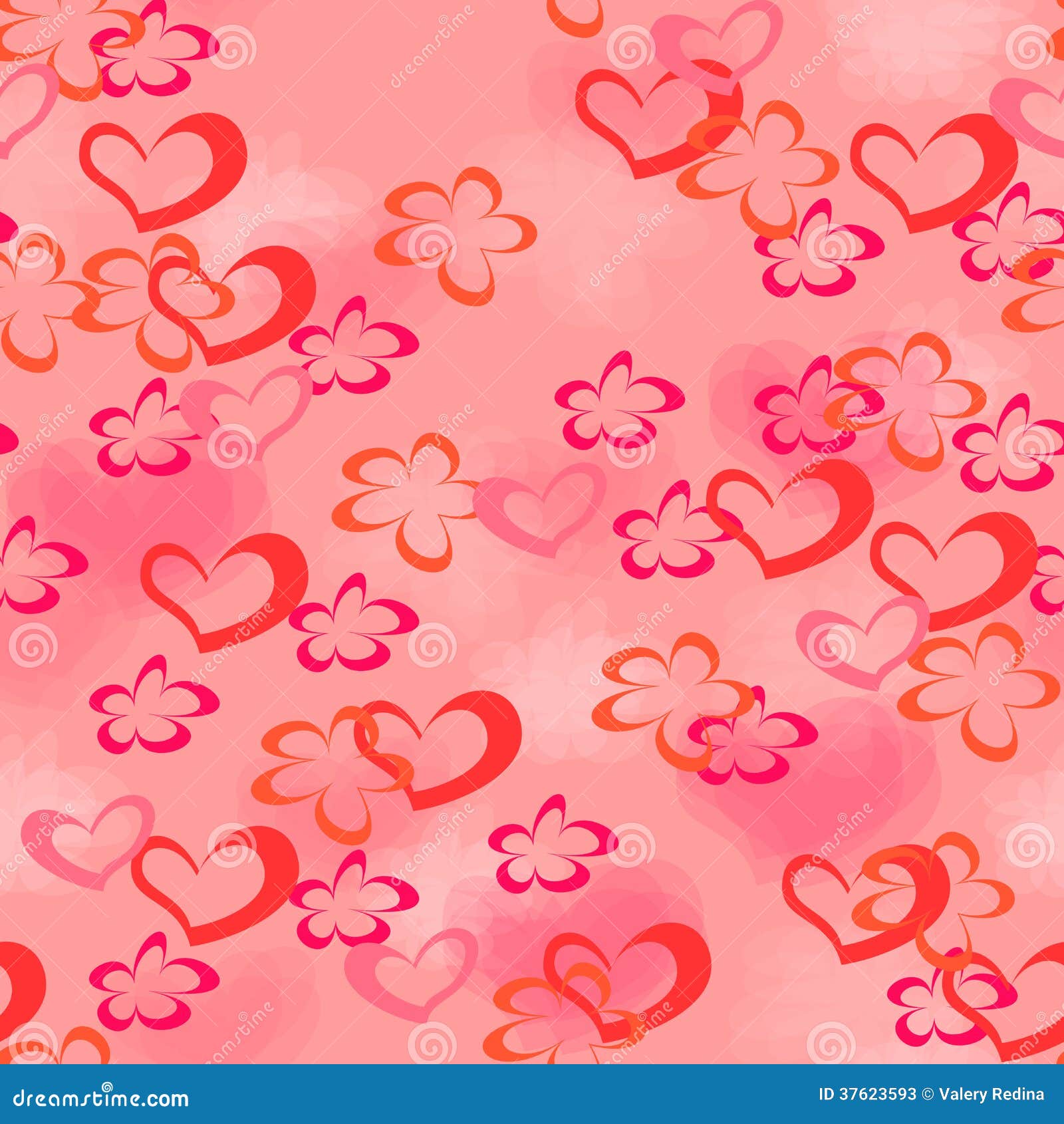 Love wrapping paper. stock illustration. Illustration of drawing - 37623593