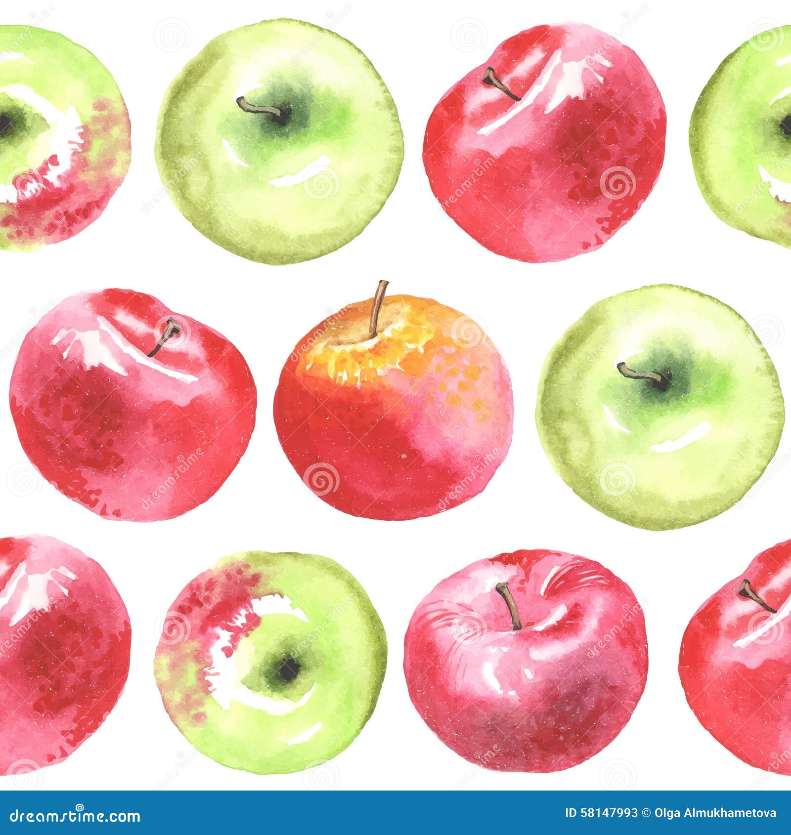 Apples Pattern Stock Illustrations – 10,301 Apples Pattern Stock ...