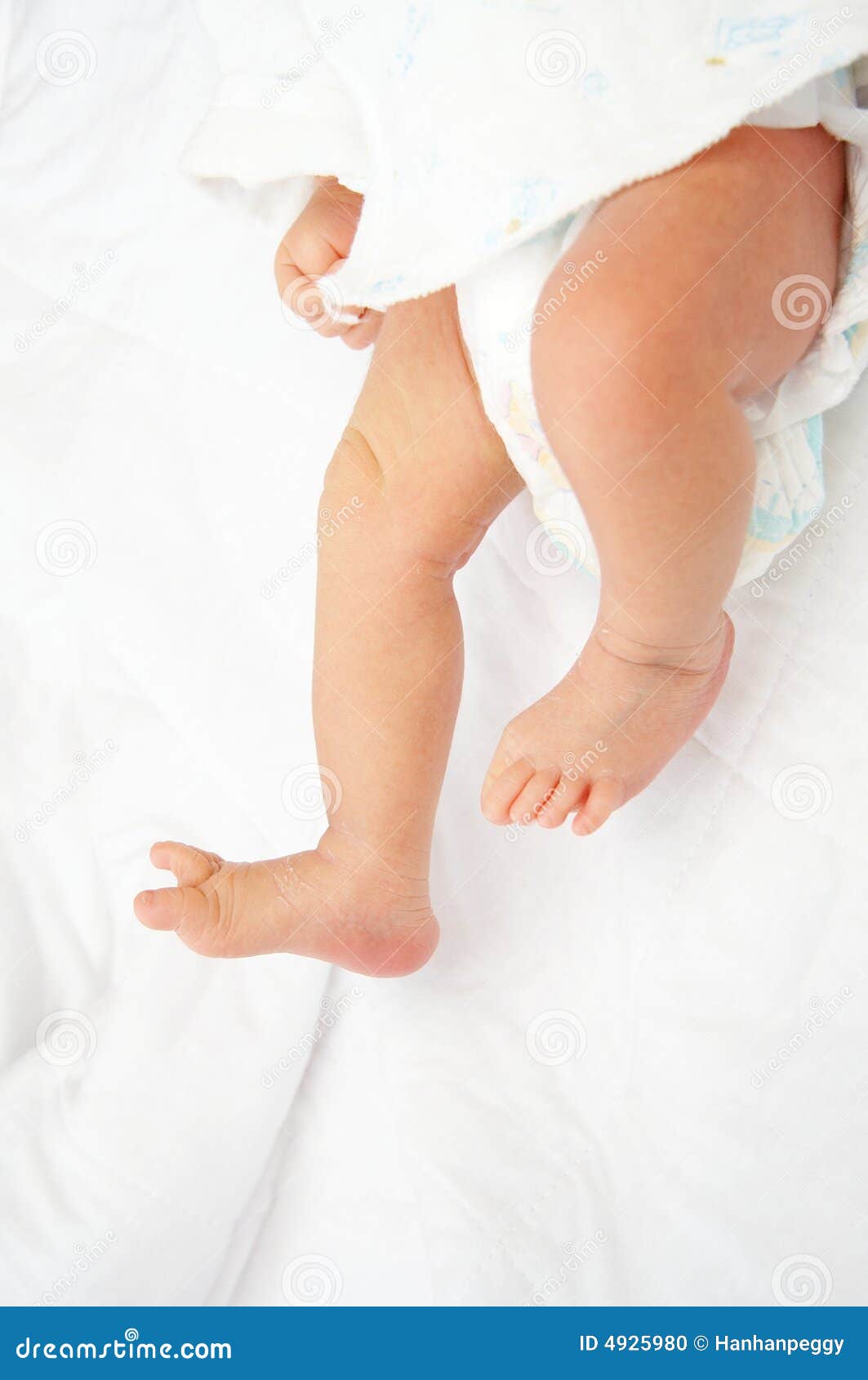 Lovely baby s legs stock photo. Image of infant, hygiene - 4925980