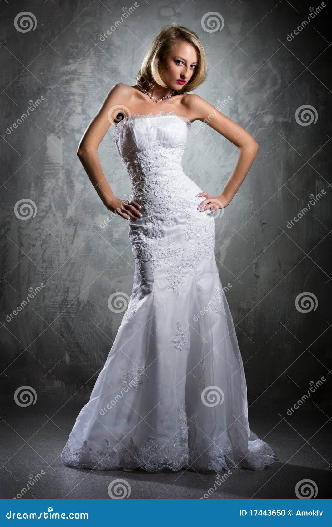 Lovely bride stock photo. Image of blond, elegance, model - 17443650