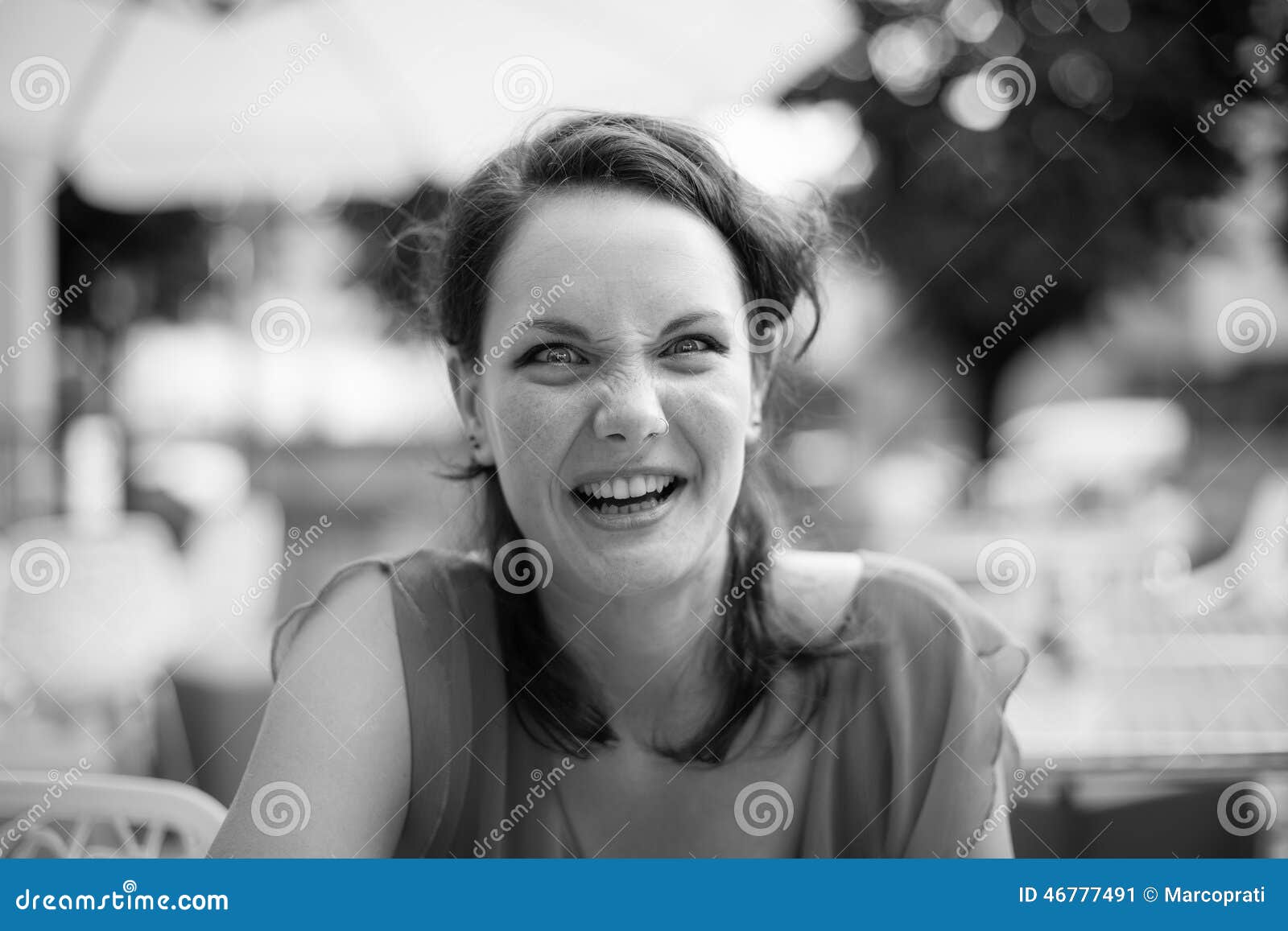 Lovely confused woman stock image. Image of haired, looking - 46777491