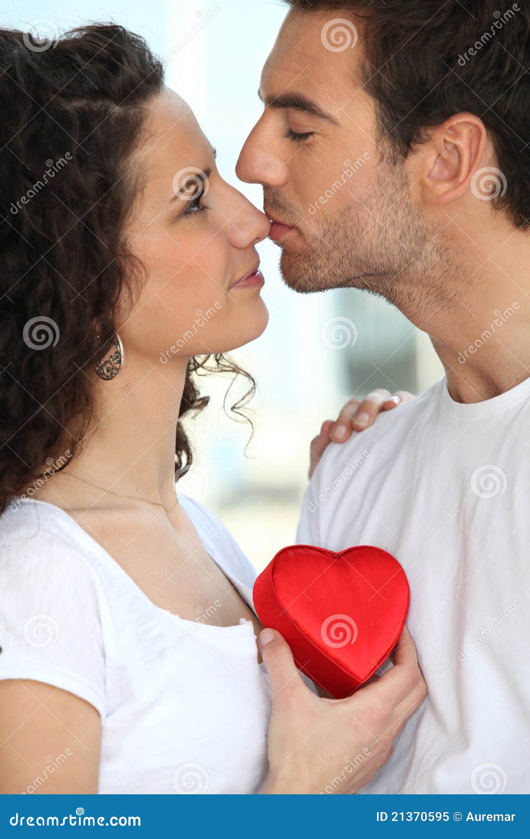 Lovely couple embracing stock image. Image of girl, heart - 21370595