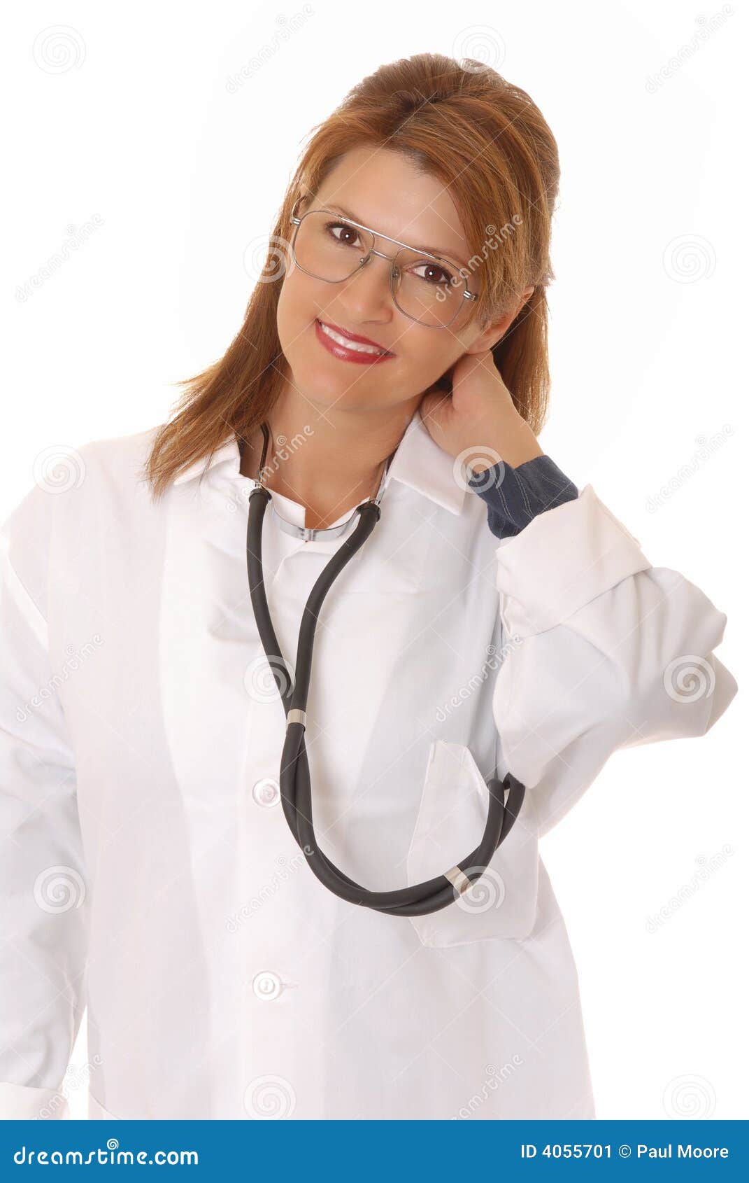 Lovely Doctor stock image. Image of people, clinical, insurance - 4055701