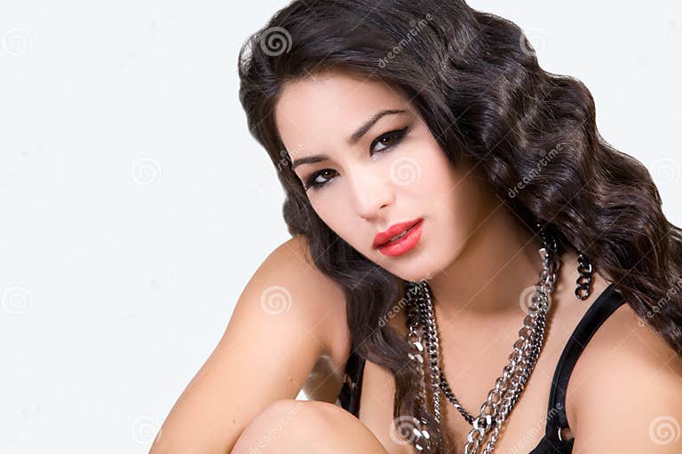 Lovely face stock image. Image of people, person, female - 12687237