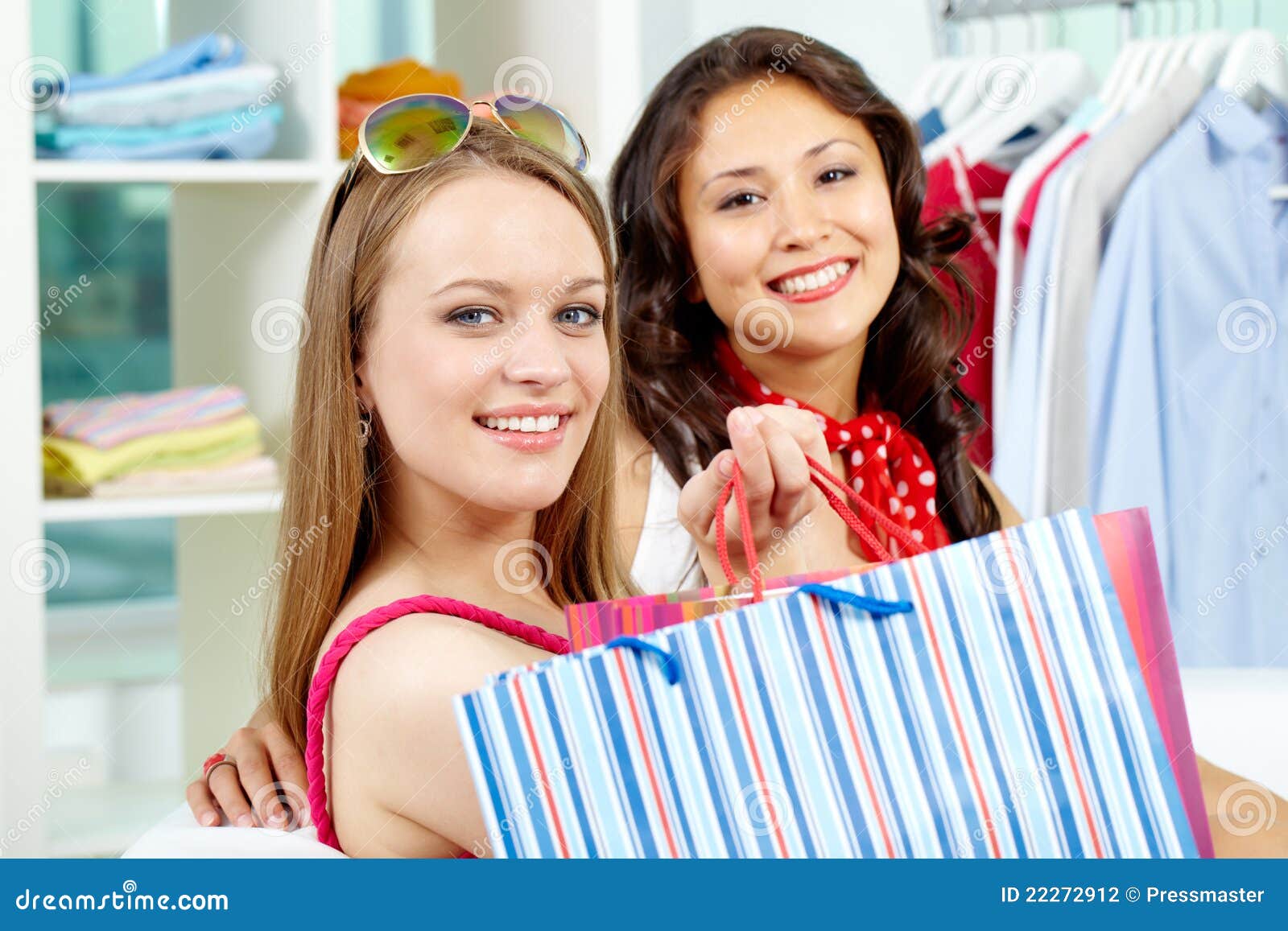 Lovely friends stock photo. Image of handbag, consumerism - 22272912