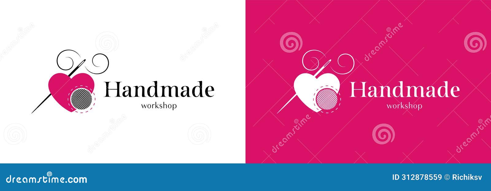 Lovely handmade symbol stock illustration. Illustration of logotype ...