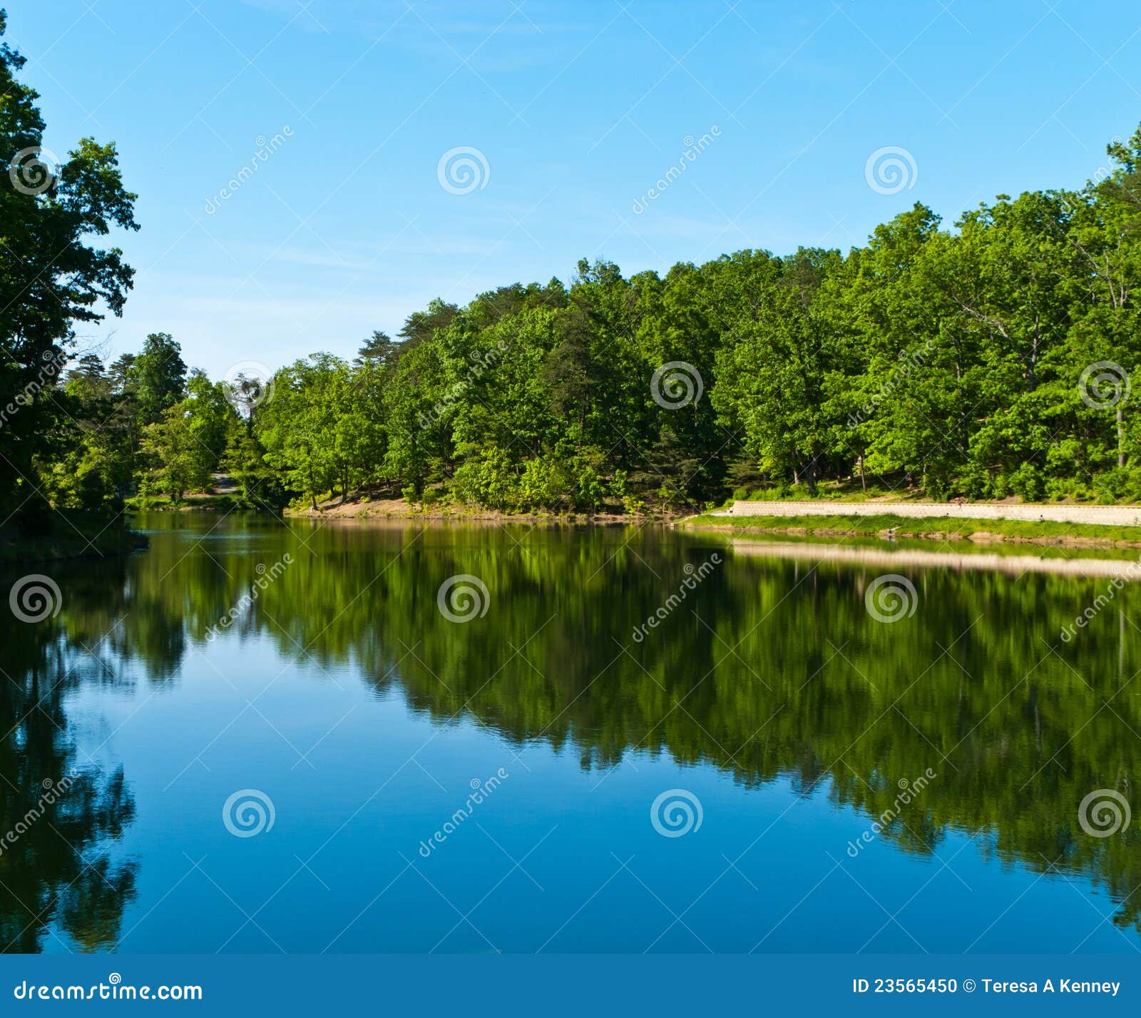 Lovely Lake View stock photo. Image of lake, landscape - 23565450