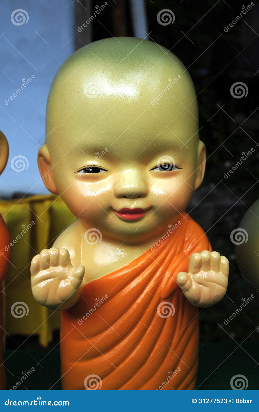 Lovely little monk stock image. Image of religion, monk - 31277523