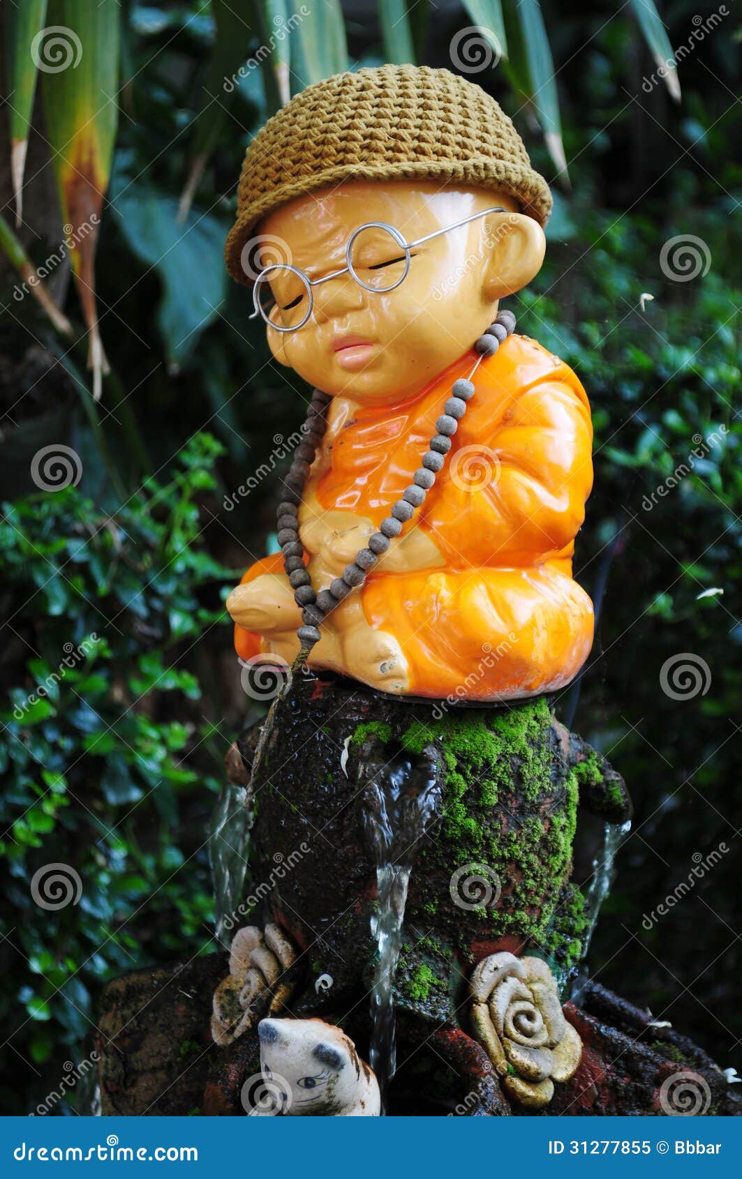 Lovely little monk stock image. Image of lovely, religious - 31277855