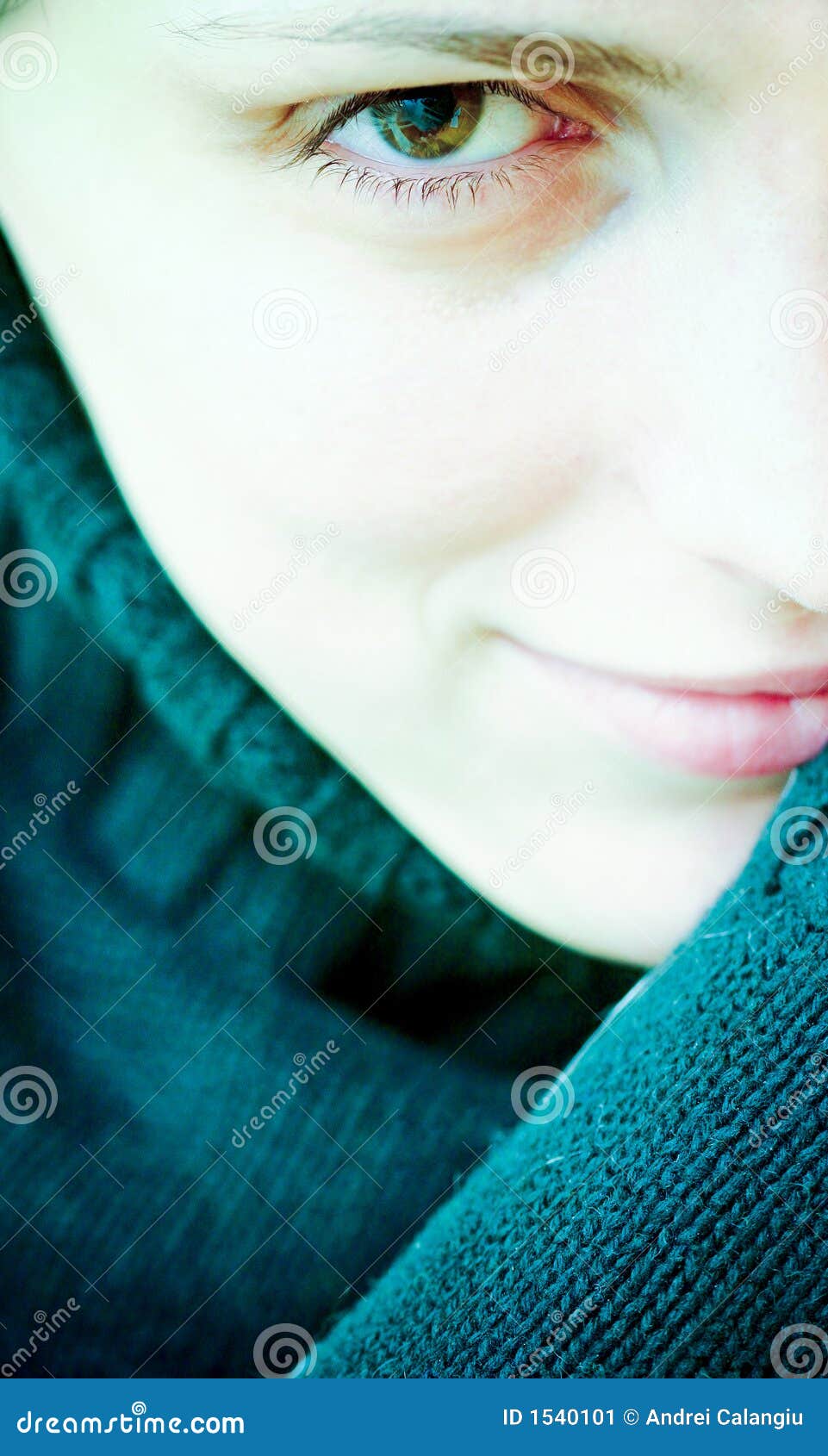 Lovely look stock image. Image of smile, youth, woman - 1540101