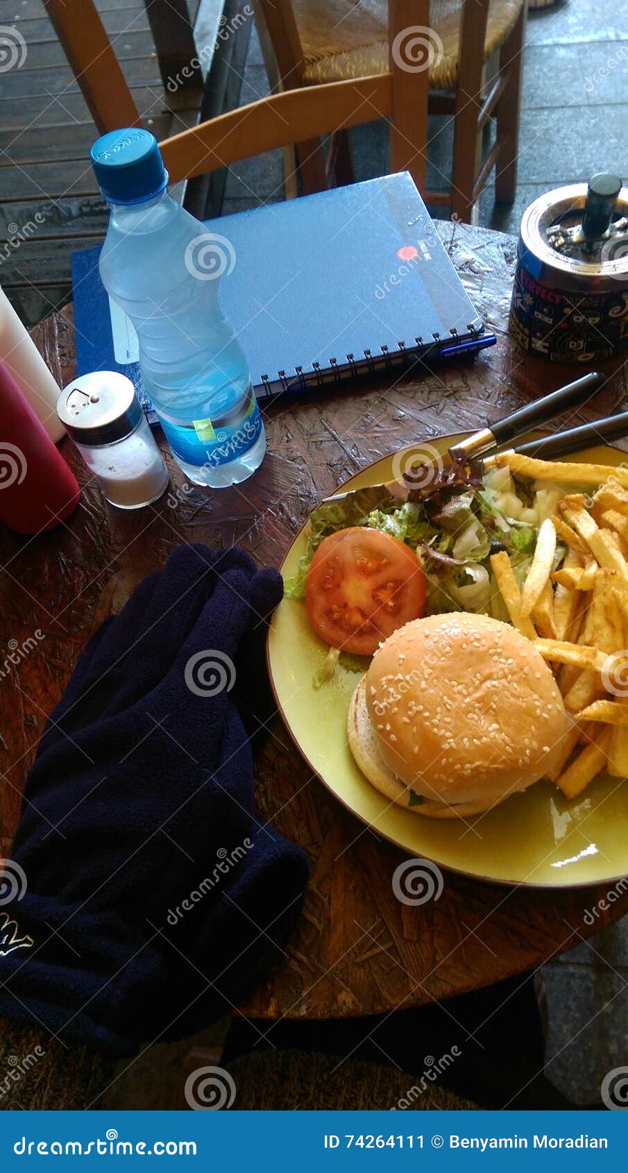 Lovely lunch after work editorial photo. Image of work - 74264111