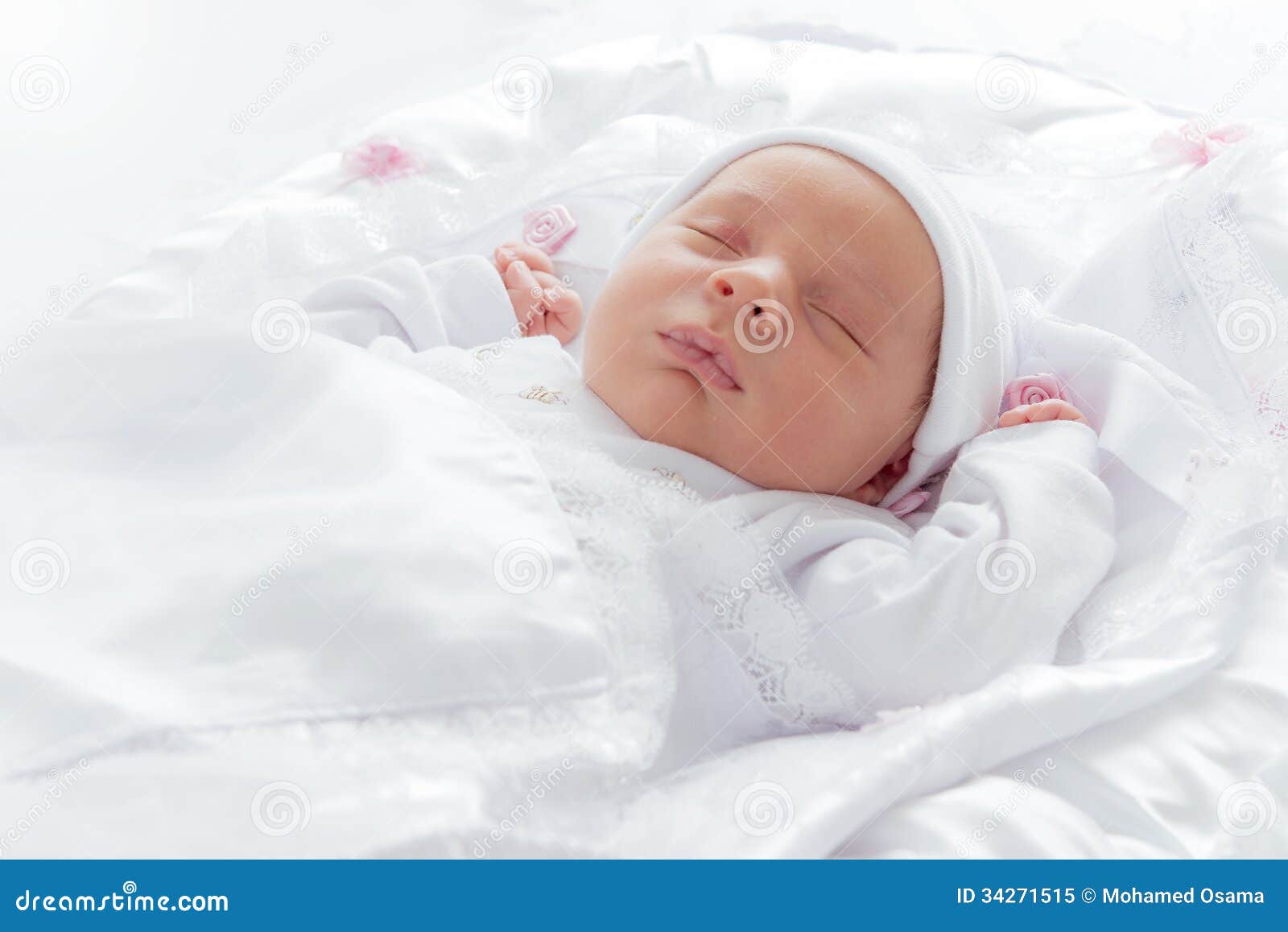 Lovely New Born Baby Sleeping Stock Image - Image of hungry, born: 34271515