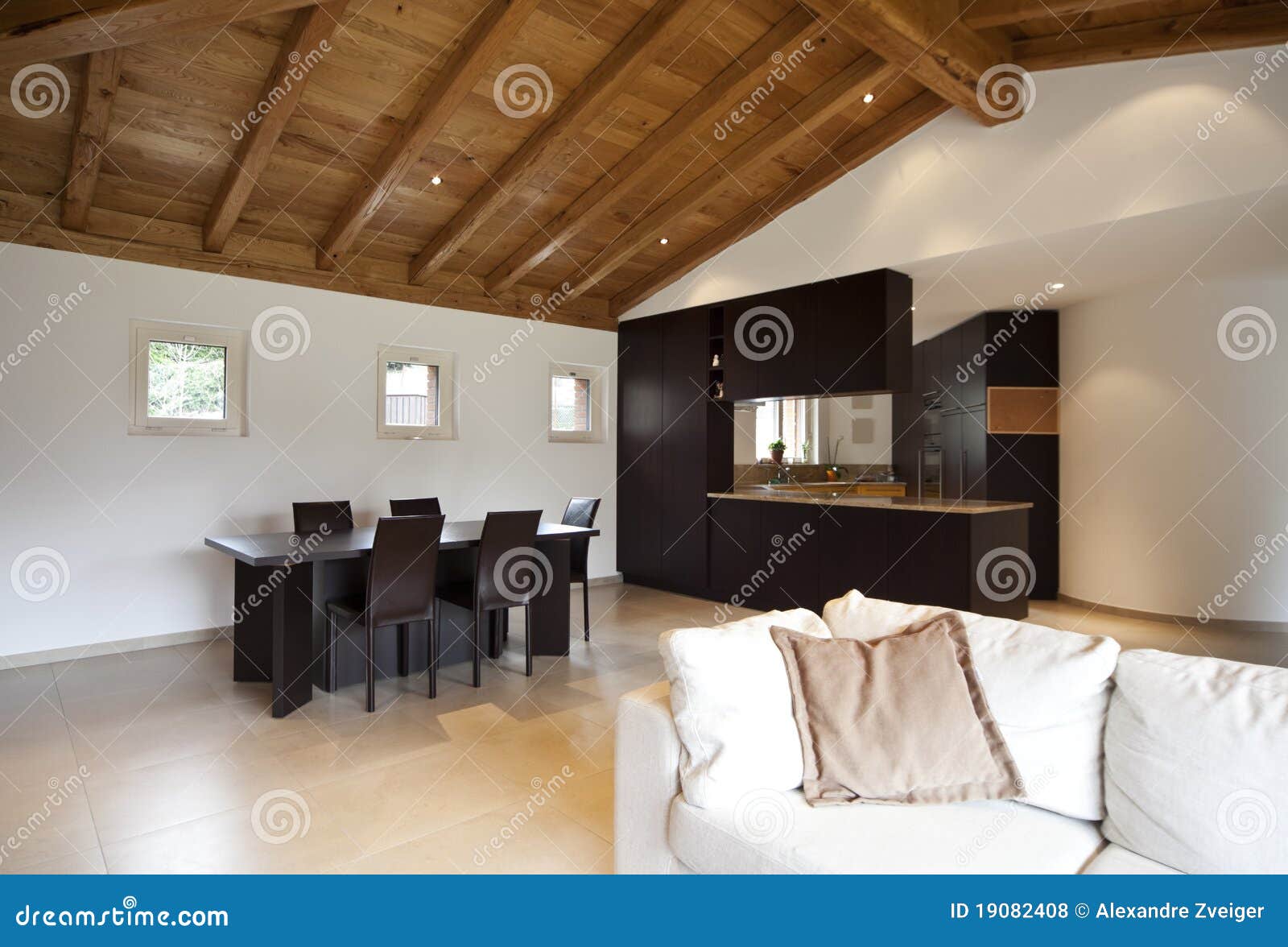 Lovely new house, interior stock photo. Image of interior - 19082408