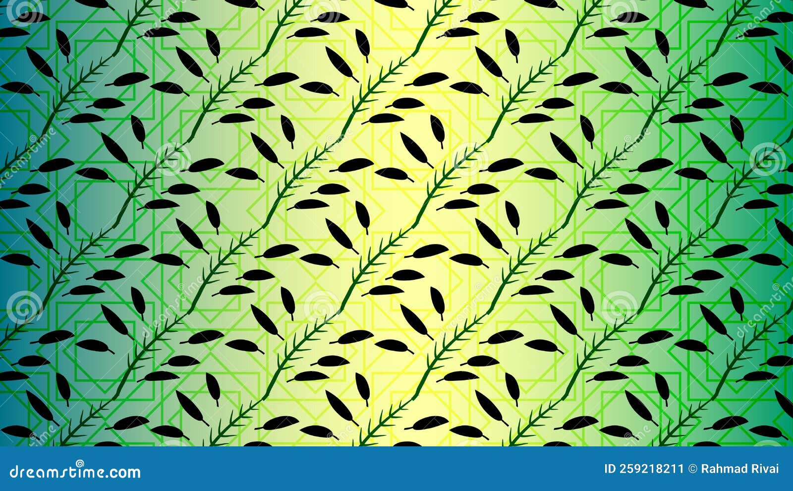 Lovely pattern of batik stock illustration. Illustration of leaf ...