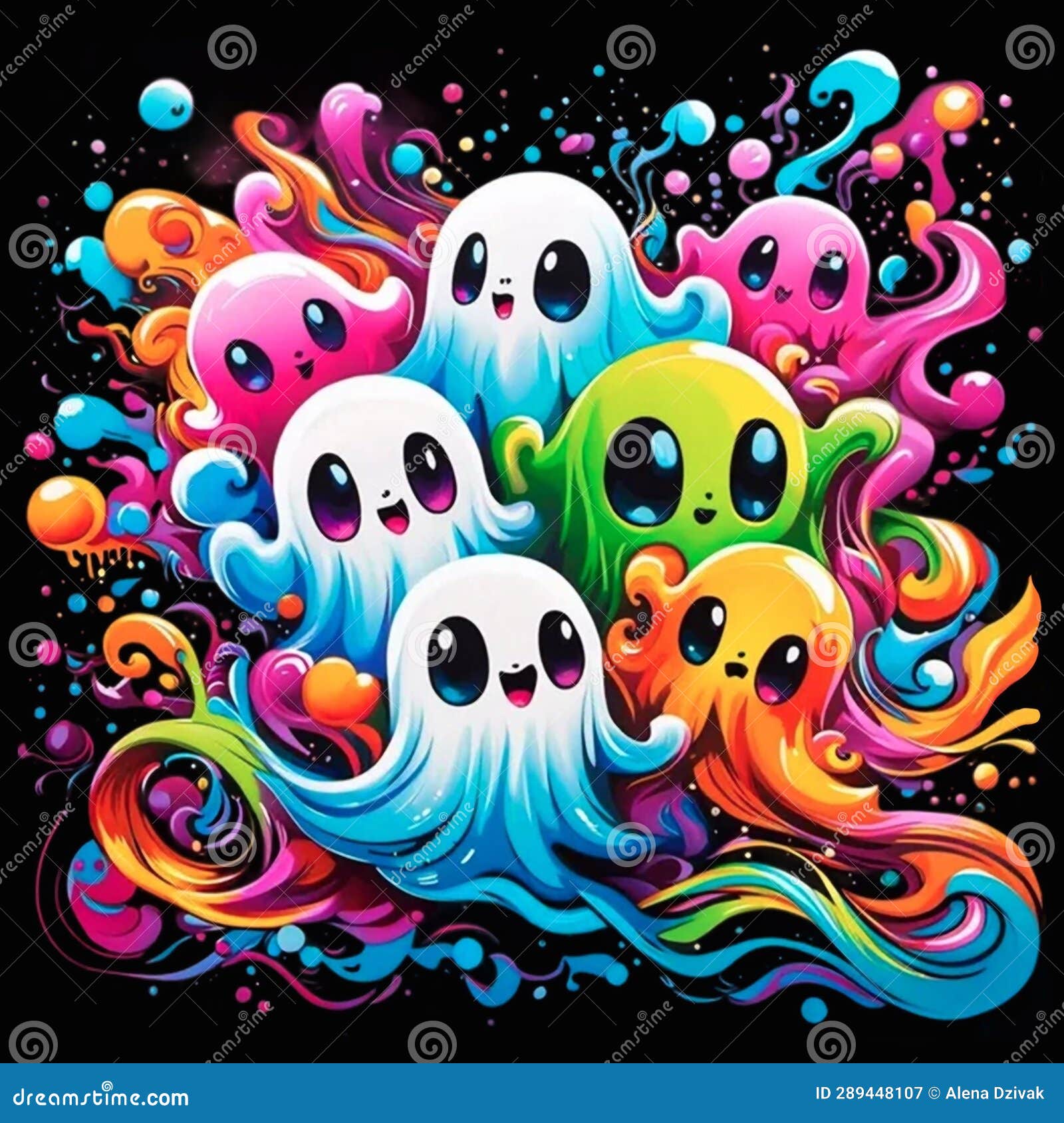 GENERATIVE AI, GENERATIVE, AI Ghosts Around A Traffic Accident Royalty ...