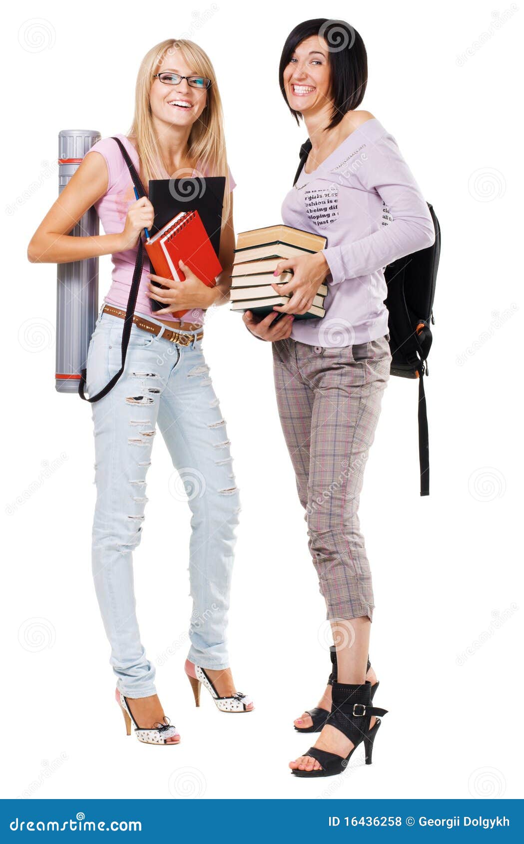 Lovely students stock photo. Image of attractive, cute - 16436258