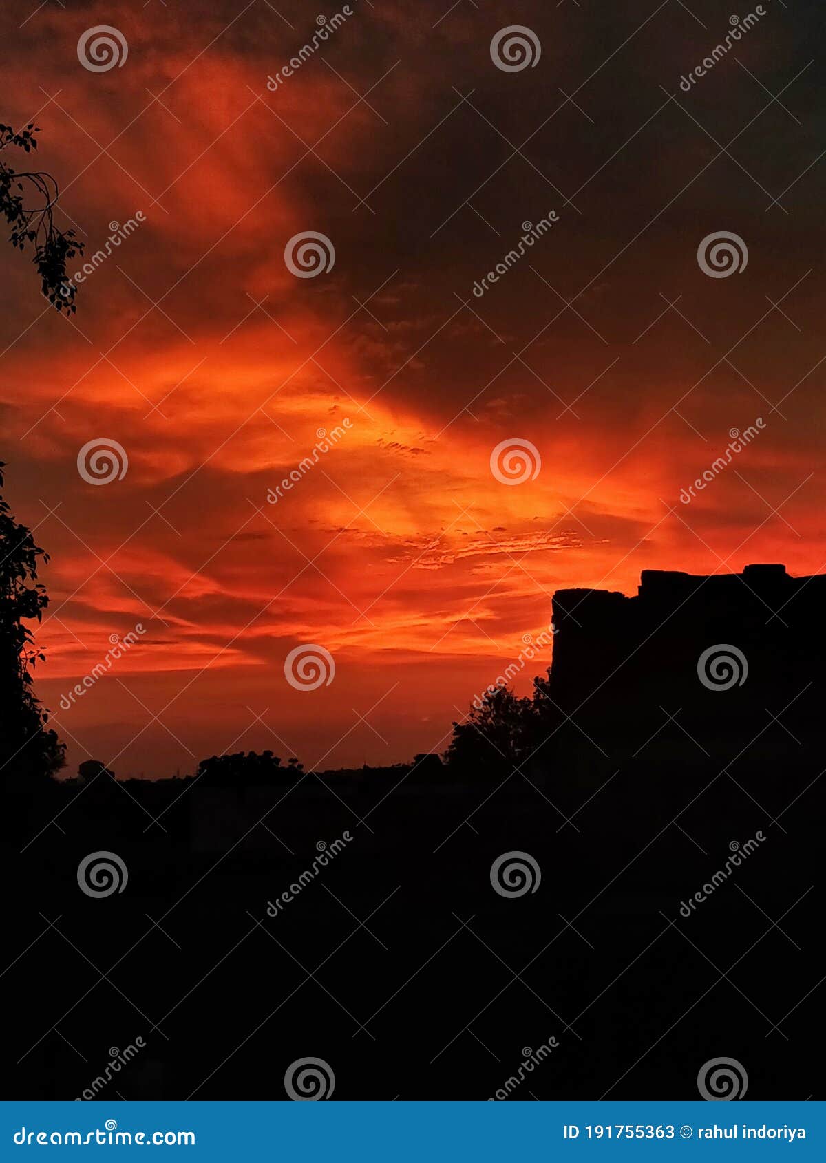 Lovely Sunset stock image. Image of sunsets, movement - 191755363