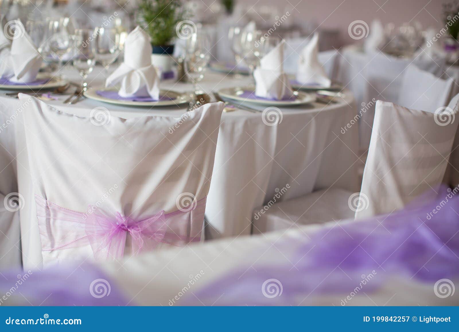 Lovely wedding venue stock image. Image of catering - 199842257