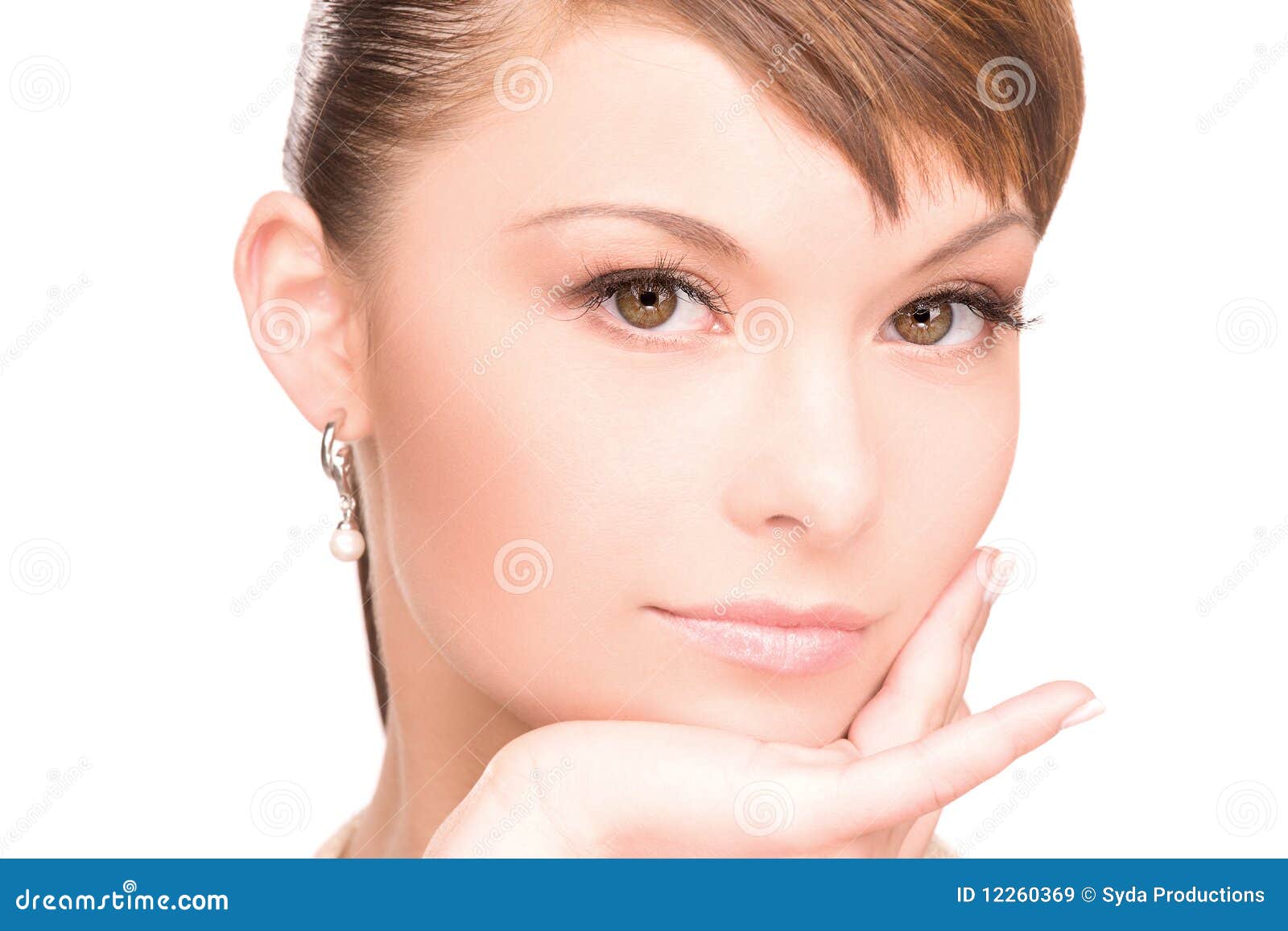 Lovely woman stock image. Image of caucasian, healthy - 12260369
