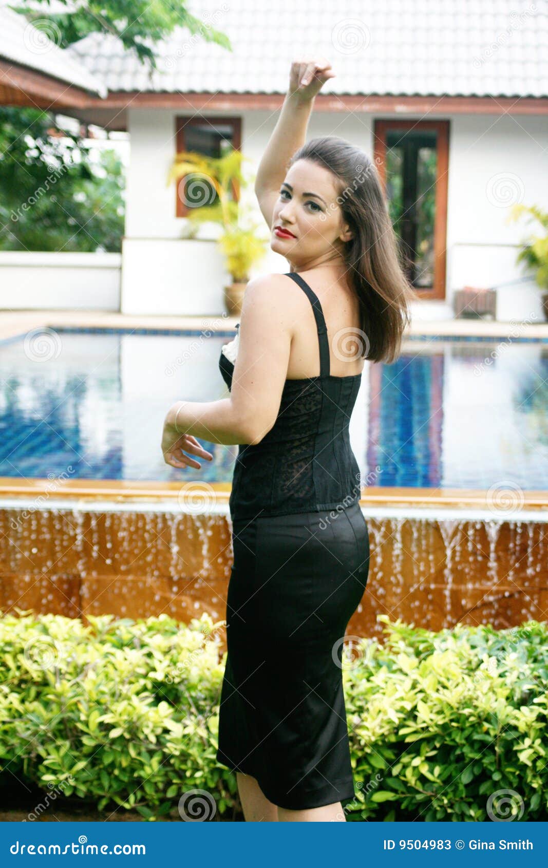 Lovely woman stock image. Image of caucasian, elegant - 9504983