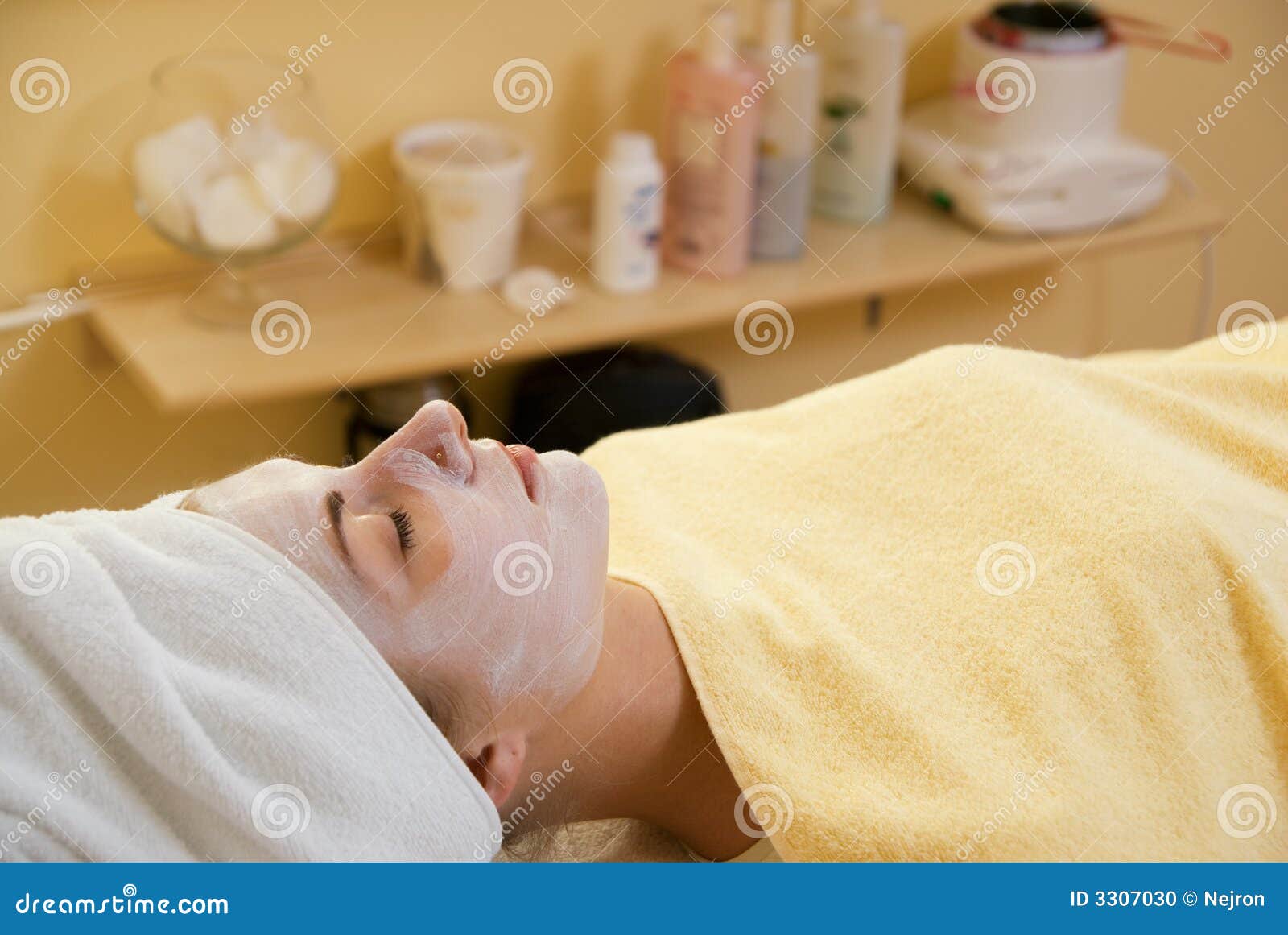 Lovely woman in spa salon stock photo. Image of pure, person - 3307030