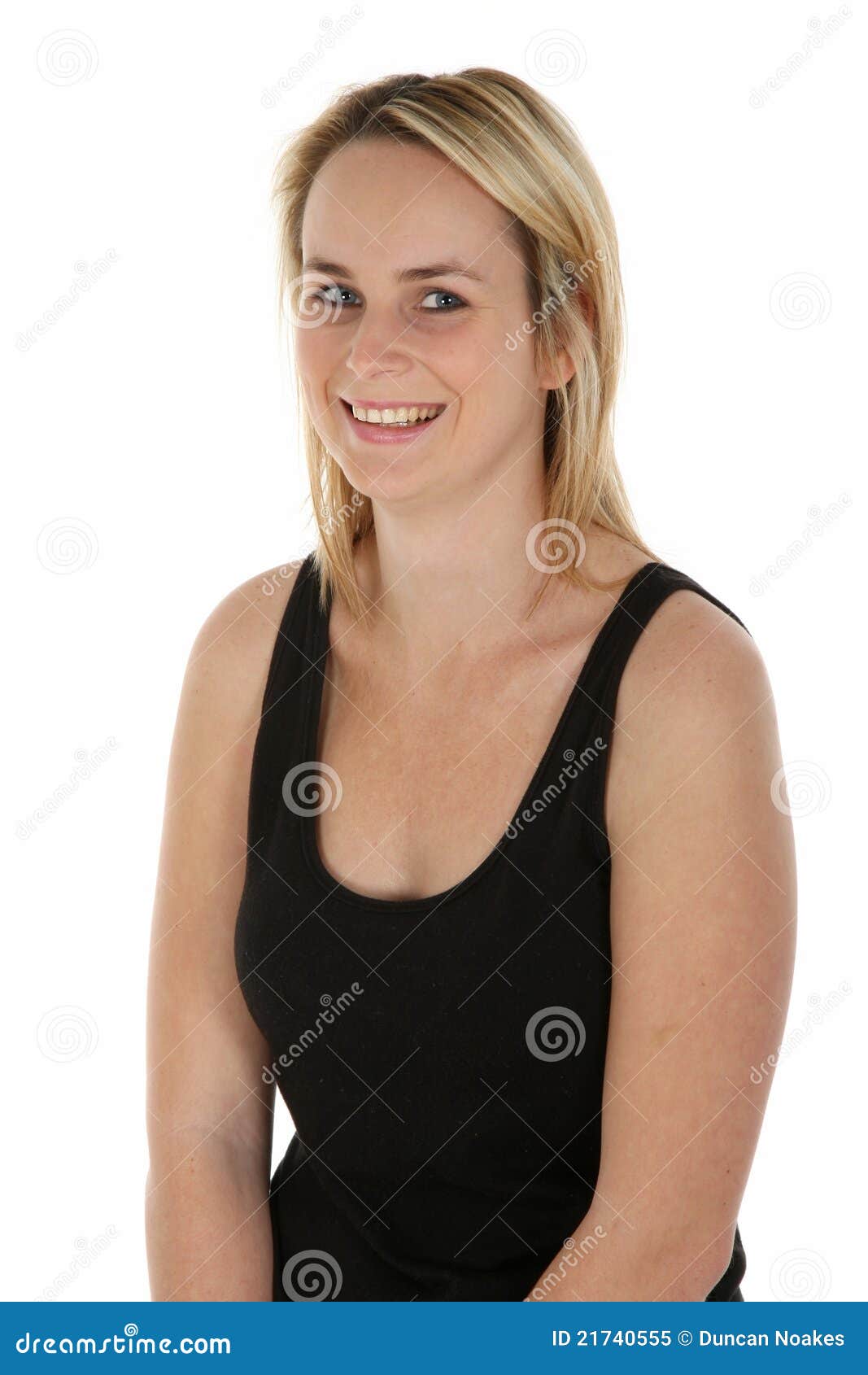 Lovely Young Fresh Faced Woman Stock Image - Image of beauty ...