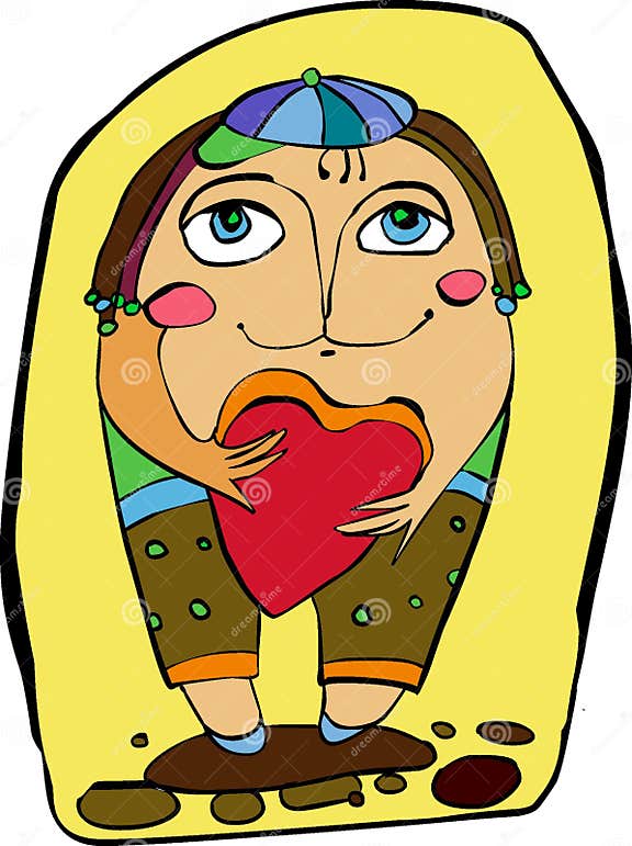 Lover stock illustration. Illustration of cartoon, diffidence - 5917144