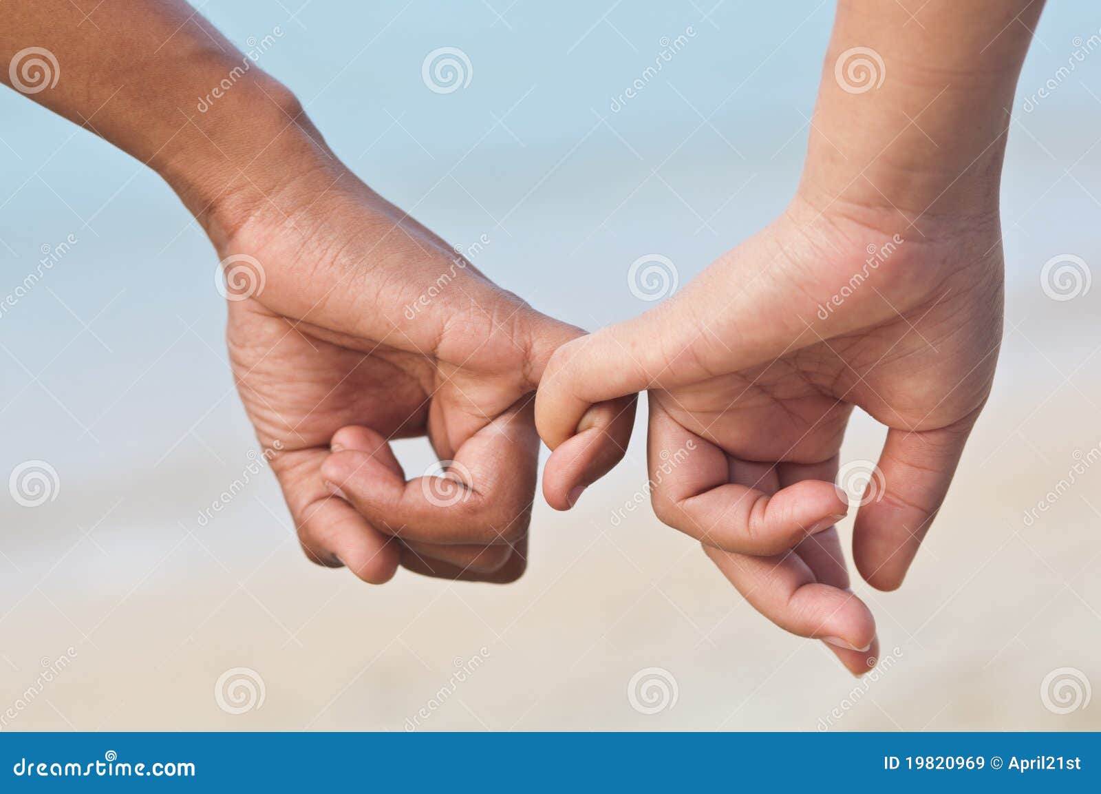 Lover holding finger stock image. Image of vacations - 19820969