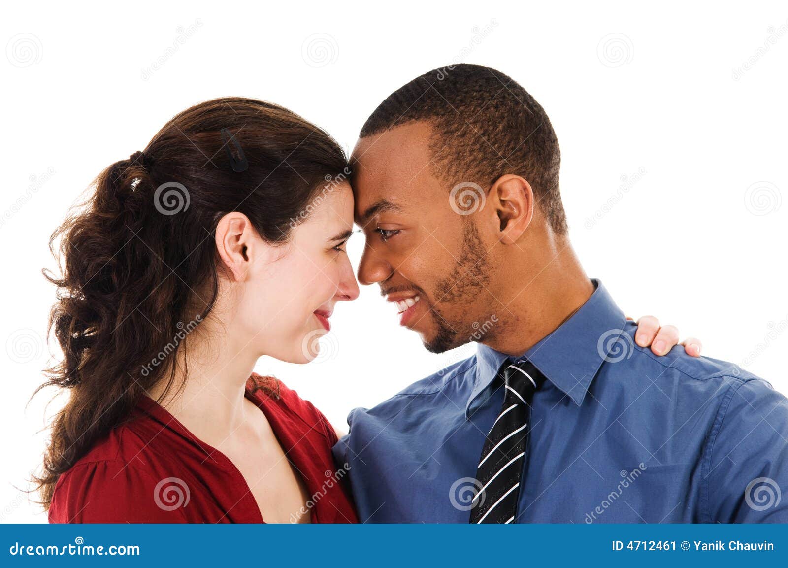 Lovers stock image. Image of ethnic, caress, people, couple - 4712461